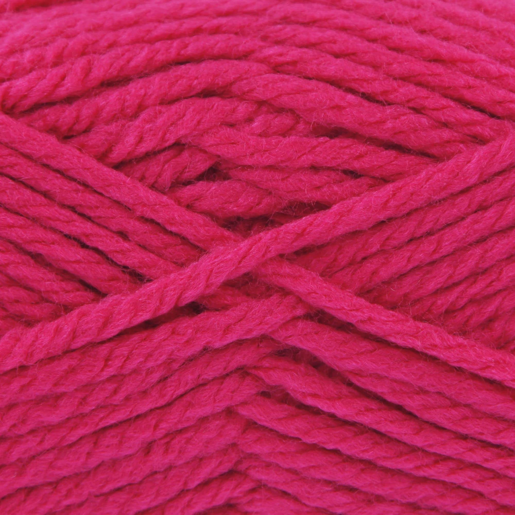 King Cole 641547 Big Value Super Chunky Fuchsia Yarn - 81M, 100g ...