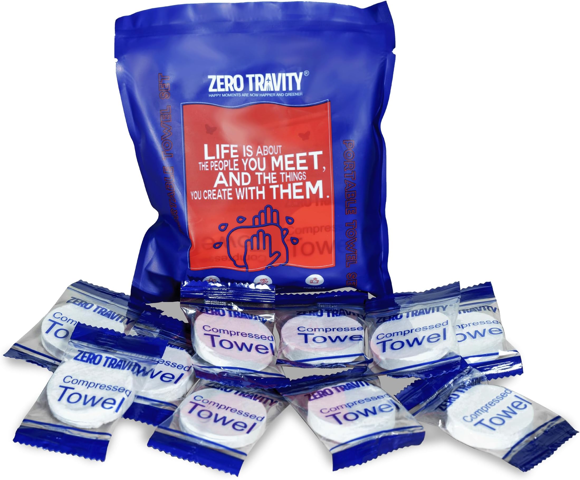 Amazon.com: 100PCS Compressed Towels Disposable Face Compressed Towels ...