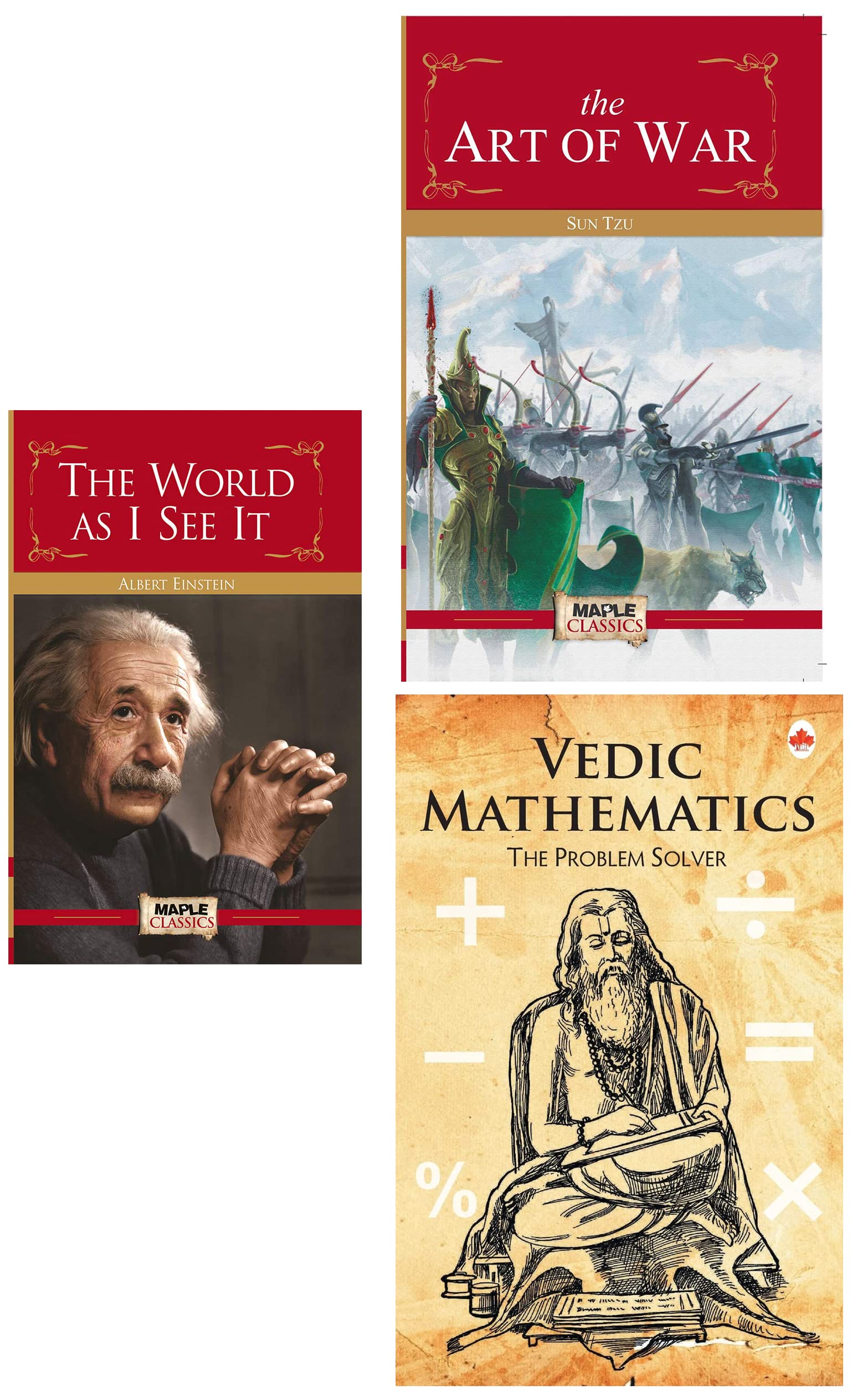 Buy The World As I See It & Vedic Mathematics (Indian Classics) & Art ...