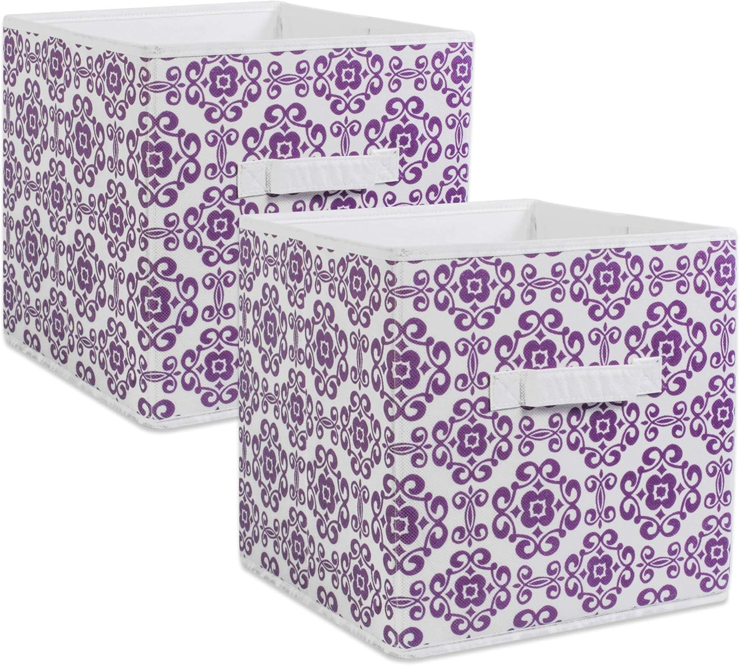 Amazon.com - DII Non Woven Polyester, Scroll Storage Bin, Small, Eggplant