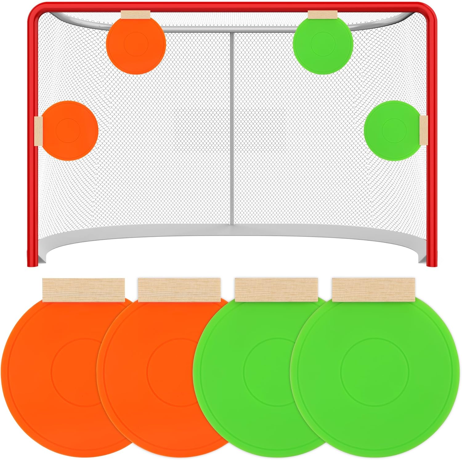 Amazon.com: 4P Magnetic Hockey Shooting Targets, Luxiv Silicone ...