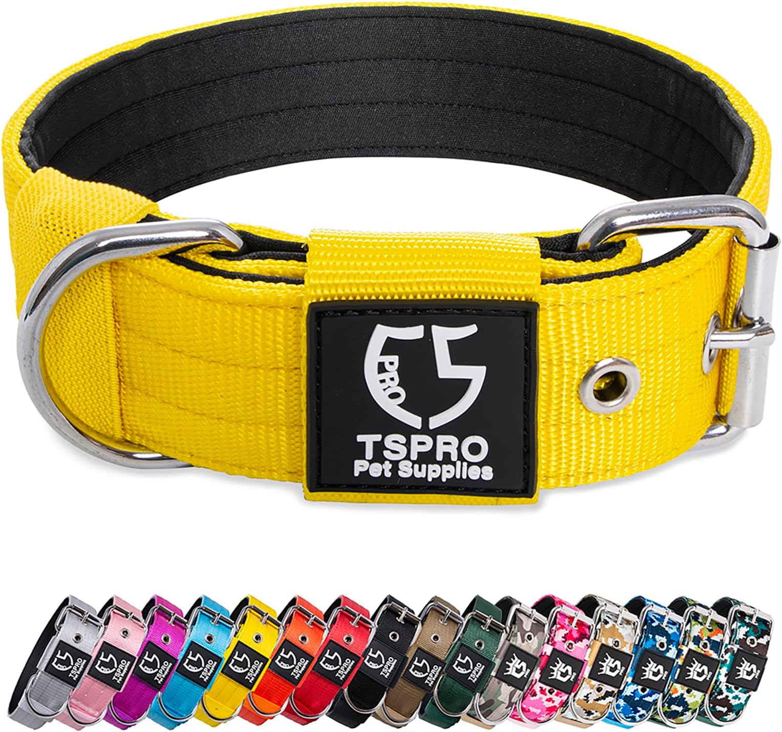 Collar de piel para perro, collares de piel auténtica de 5 cm de ancho ...