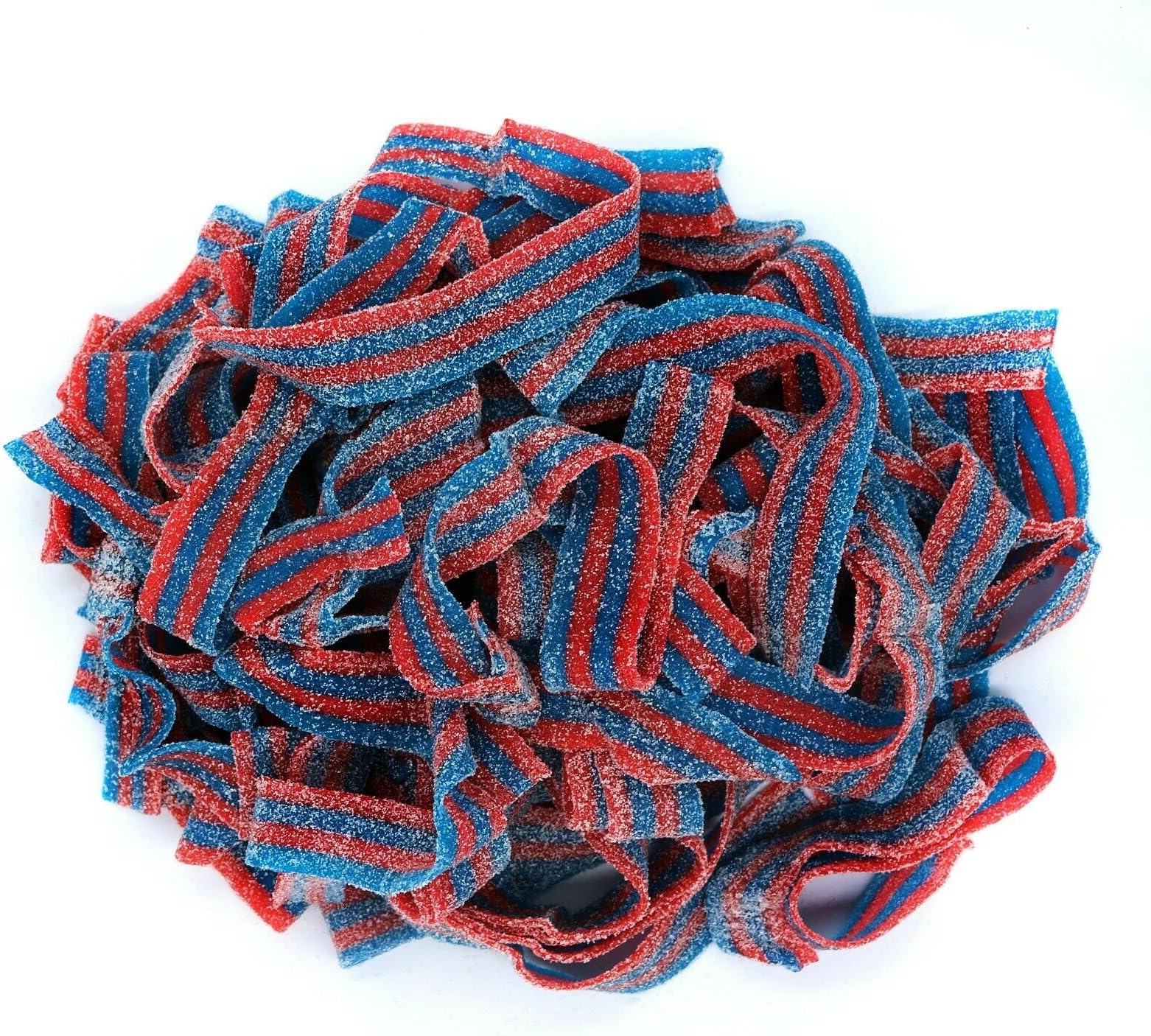Amazon.com : SweetGlob Sour Gummy Belts Candy (2 Pound, Sour Blazpberry ...