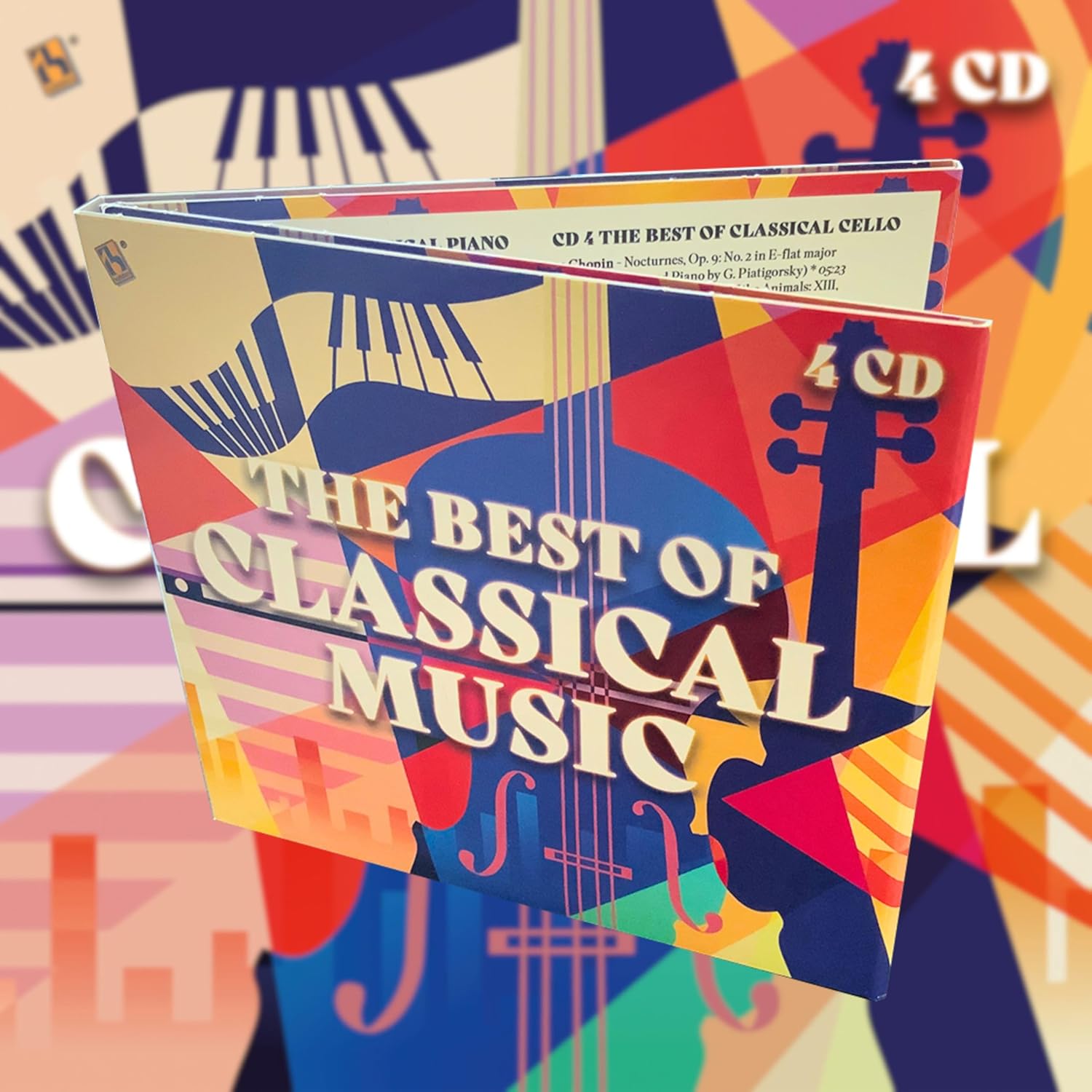 4 CD The Best of Classical Music: Amazon.co.uk: CDs & Vinyl