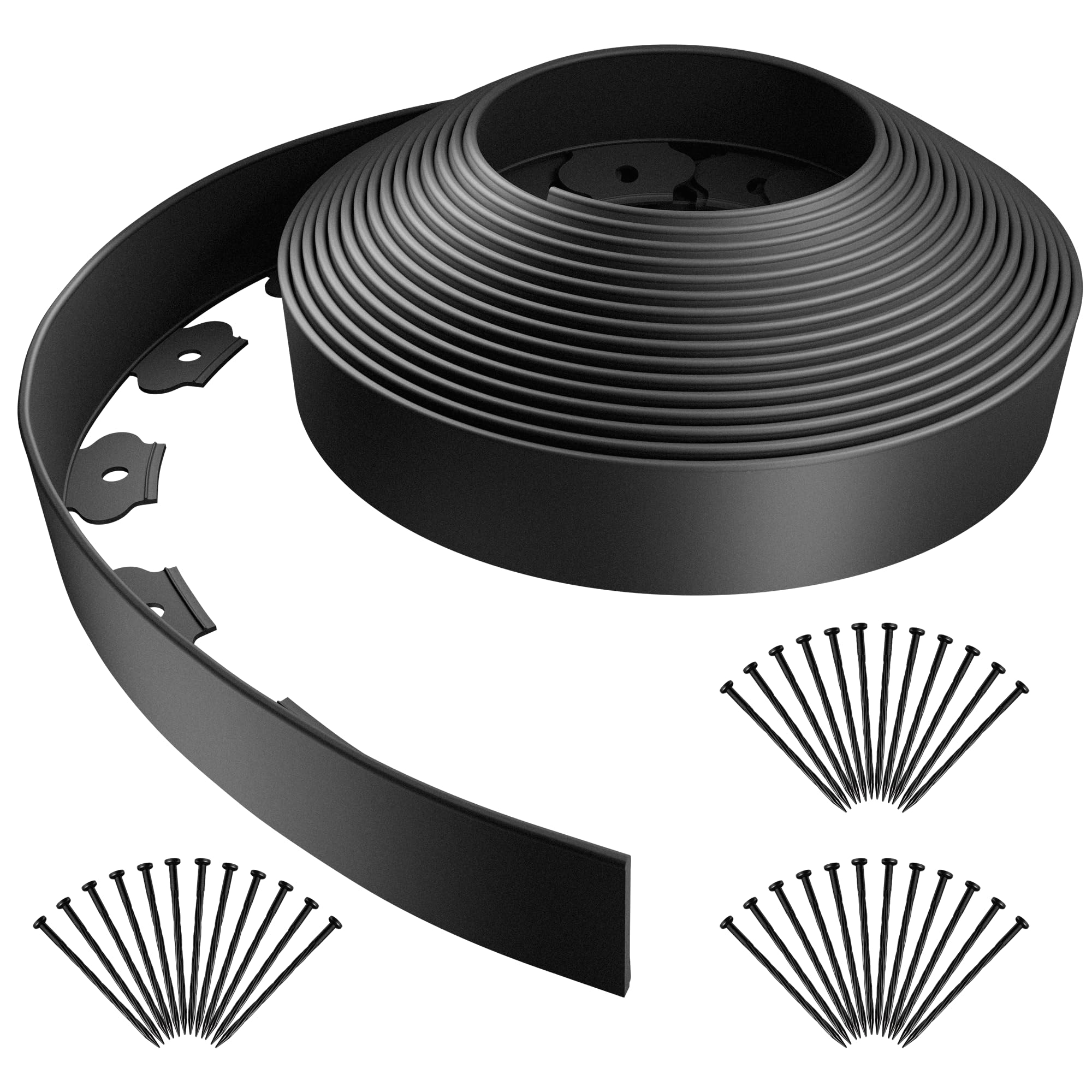 Amazon.com : AGTEK Garden Edging 40FT Landscape Edging Kit 2 Inch ...