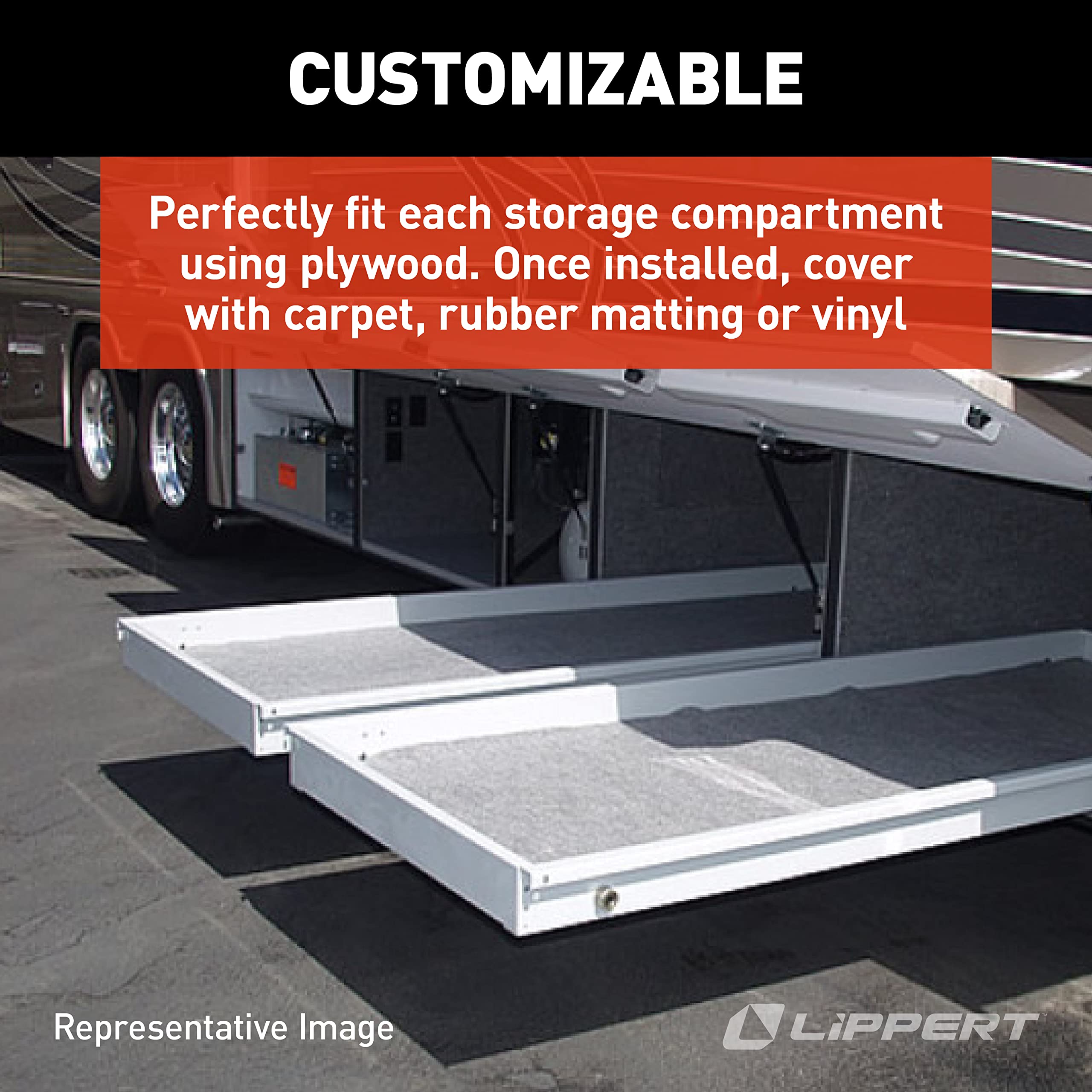 Snapklik.com : Trim Kit Cargo Tray In RVs