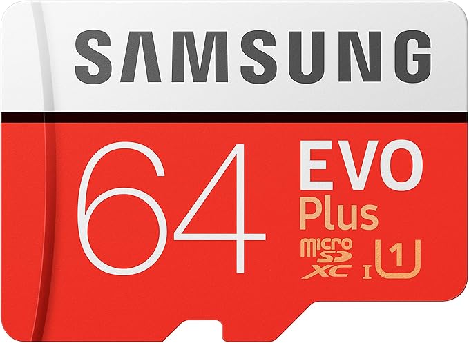 Amazon.com: Samsung EVO Plus 64GB microSDXC UHS-I U3 100MB/s Full HD ...