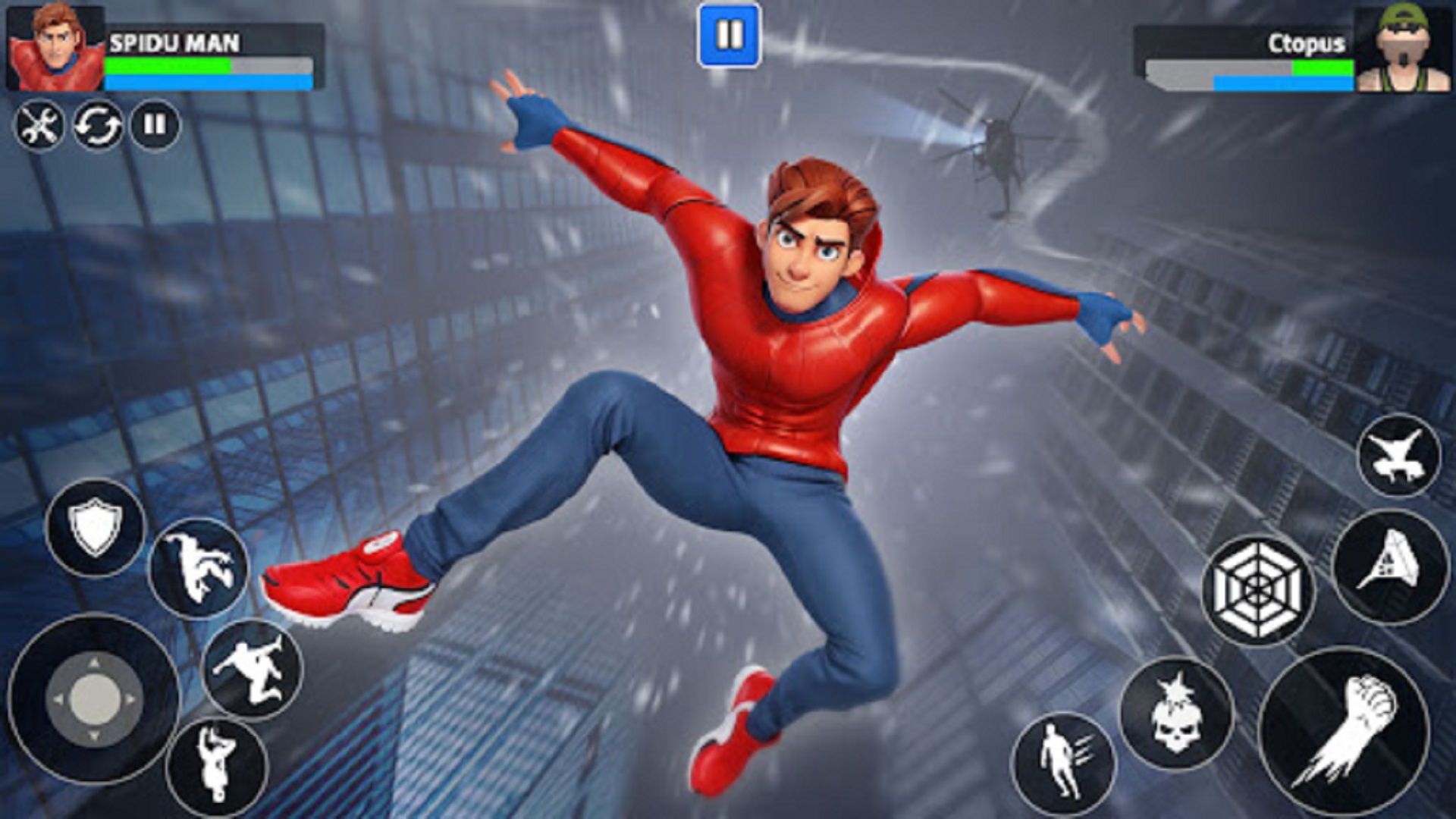 Spider Rope Hero Rope Rescue Game - Spider Mega Ramp Car Game : Flying ...