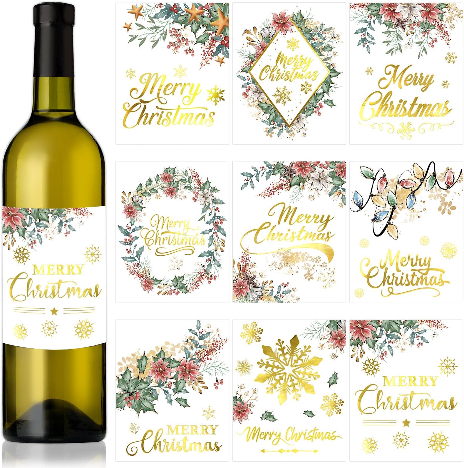 Amazon.com: Mr-Label Etiquetas imprimibles para botellas de vino de ...