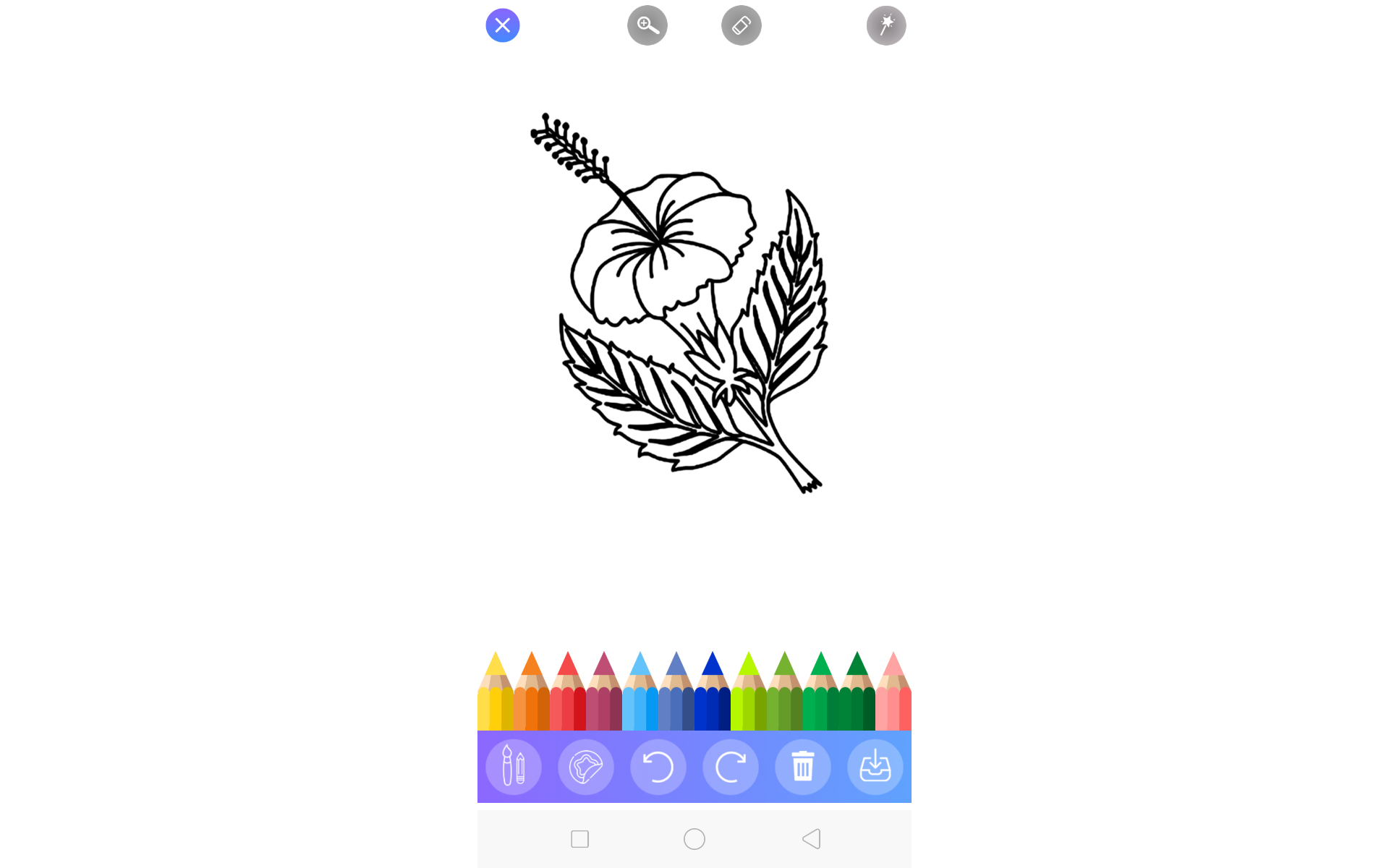 Flowers Coloring Glitter Games - App on Amazon Appstore