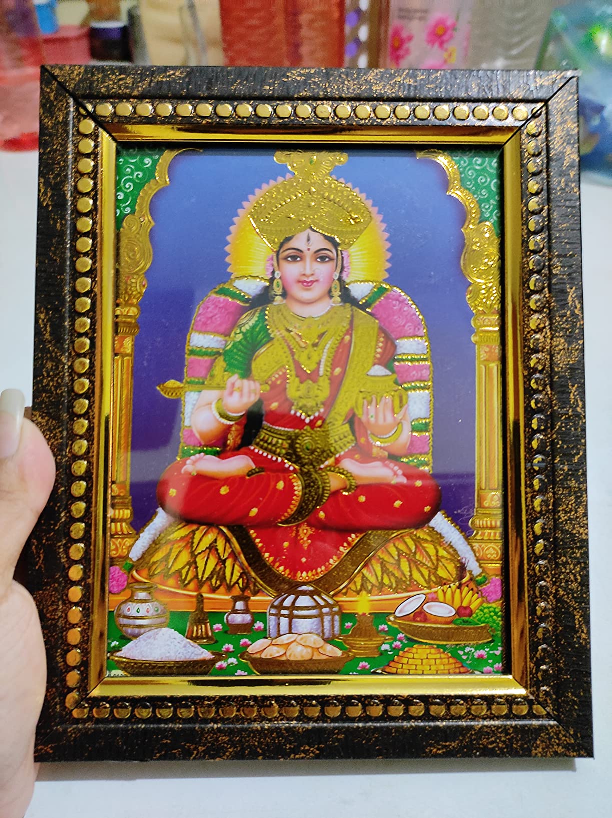 Goddess Annapurna Devi Matha Annapoorani Maa Annapurneshwari Annapurani ...