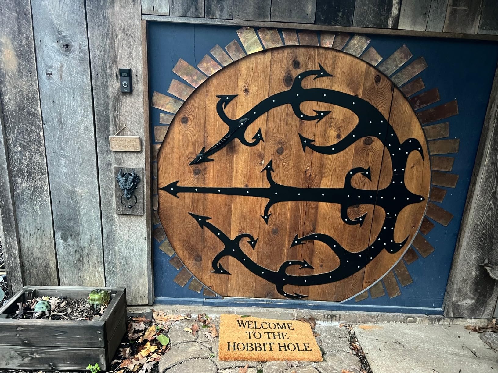 Amazon.com: FAGGMY Funny Coir Doormat Welcome to The Hobbit Hole ...