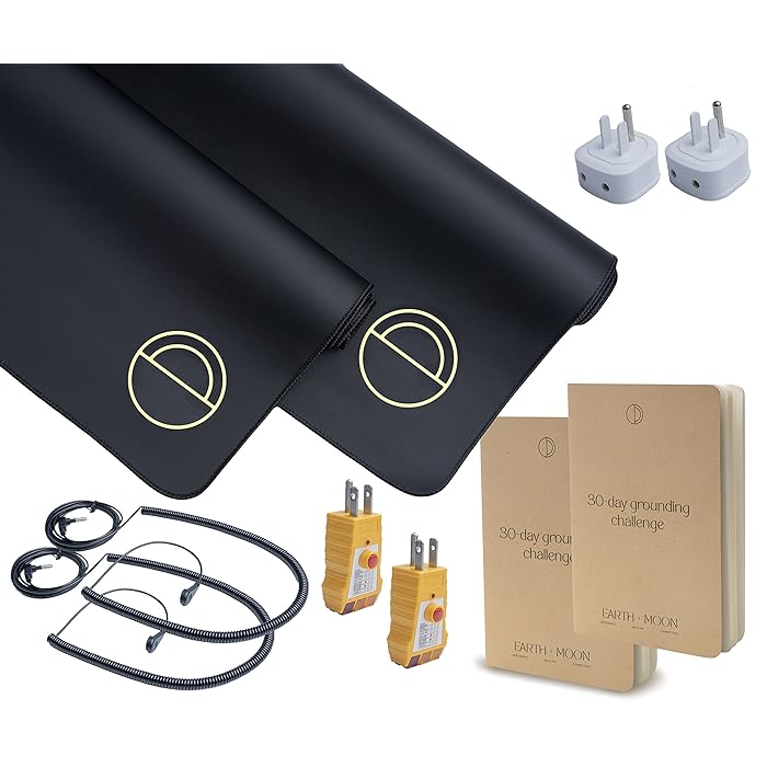 Buy Grounding Mat Universal Starter Kit, Bundle of 2 Large Pad, Earth ...