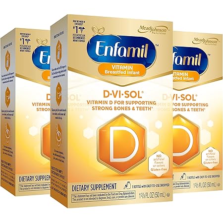Amazon.com: Enfamil Tri-Vi-Sol Vitamins A, D & C Supplement Drops for ...
