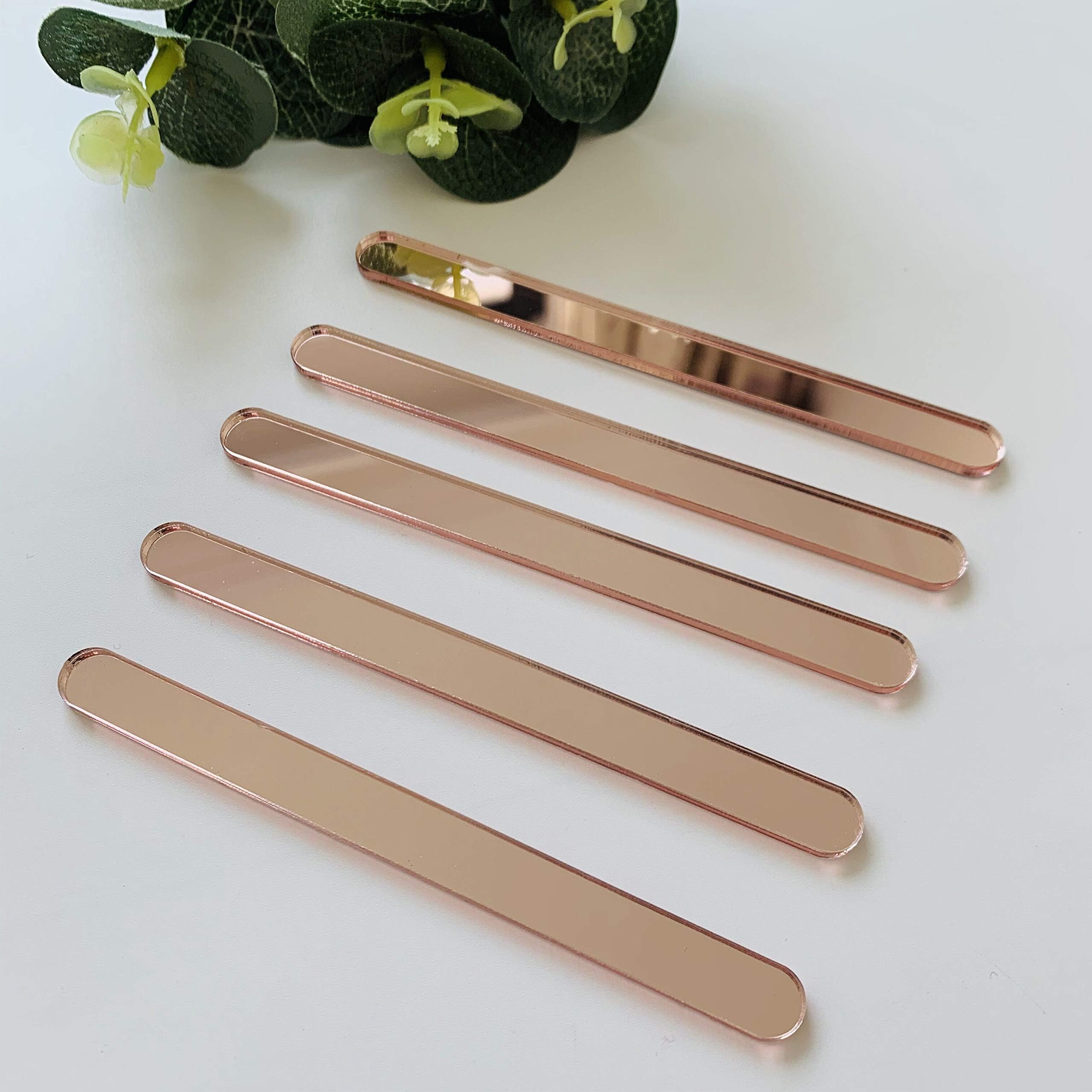 Amazon.com: 30 Pcs Mini Acrylic Cakesicle Popsicle Sticks for Ice ...