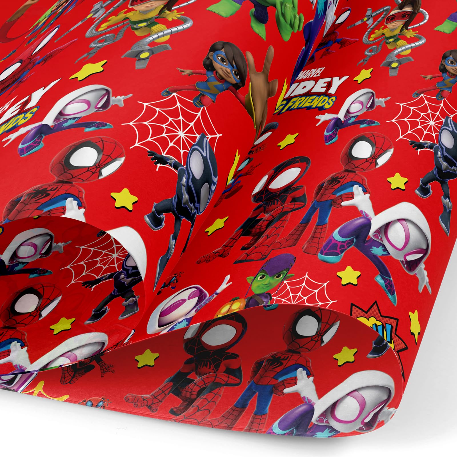 Snapklik.com : 5 Pcs Spidey Wrapping Paper Spidey And His Amazing ...