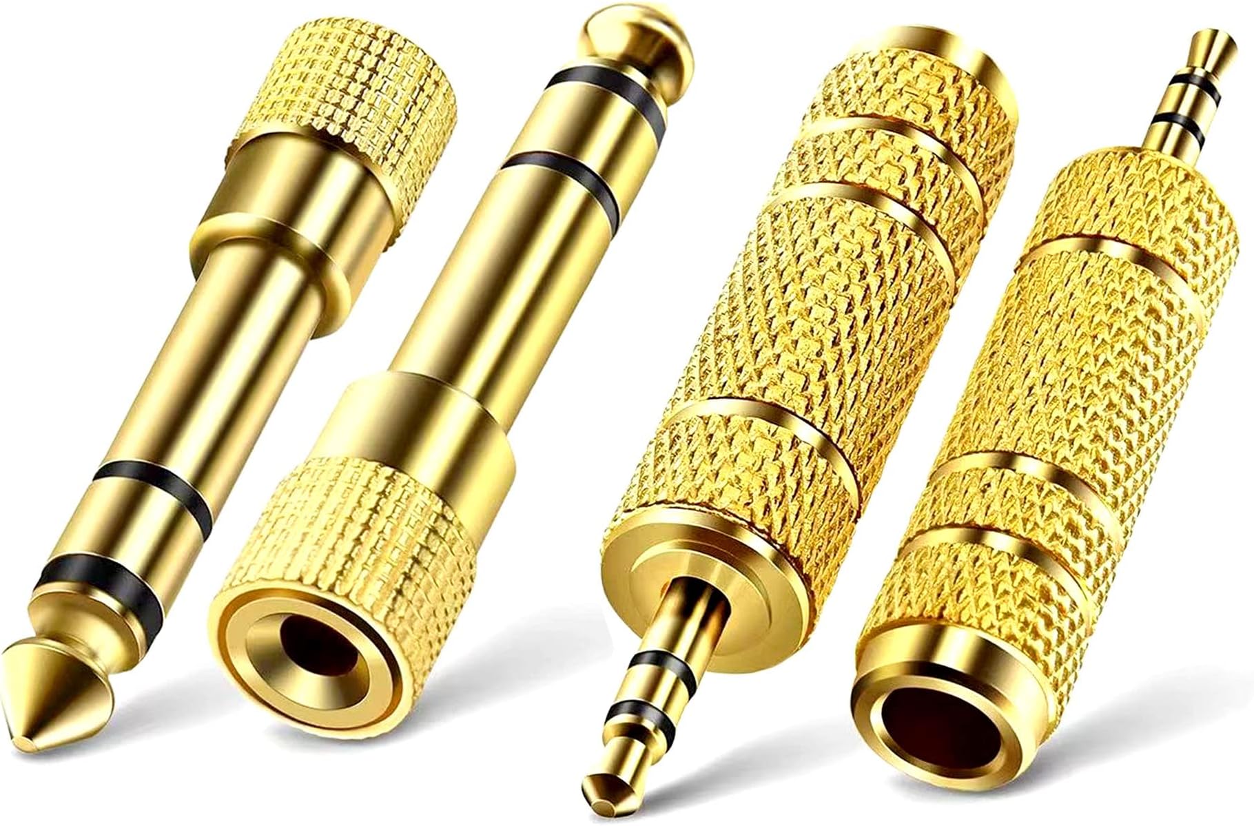 Amazon.com: Sairps 3.5mm (1/8") TRS Stereo Male to 6.35mm (1/4") Female Jack Adapter & 3.5mm ...