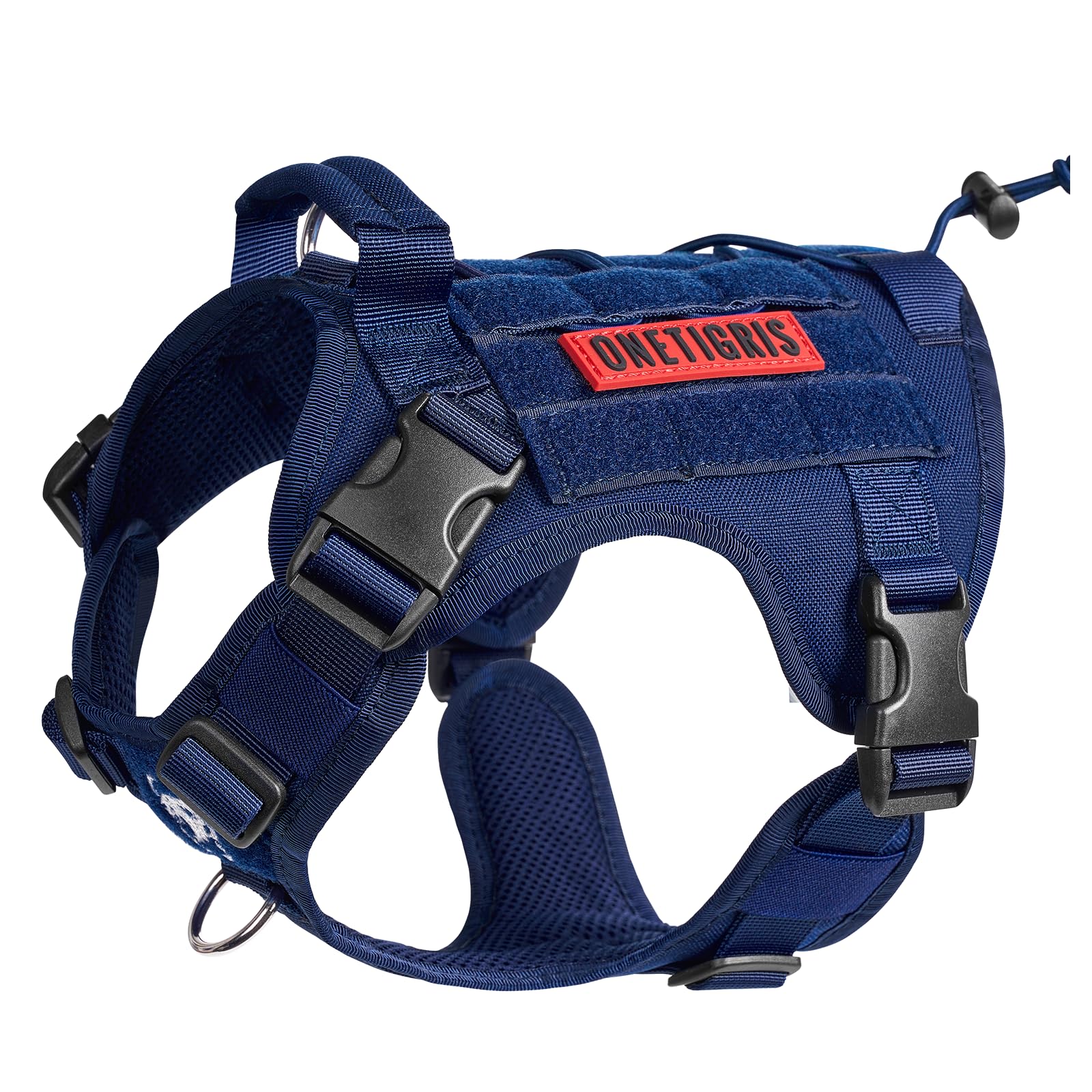 Tactical Dog Harness Vest with Handle, Military Dog Harness for Large ...