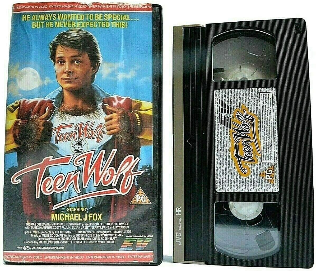 Teen Wolf [VHS] : Michael J Fox, James Hampton, Scott Paul, Susan ...