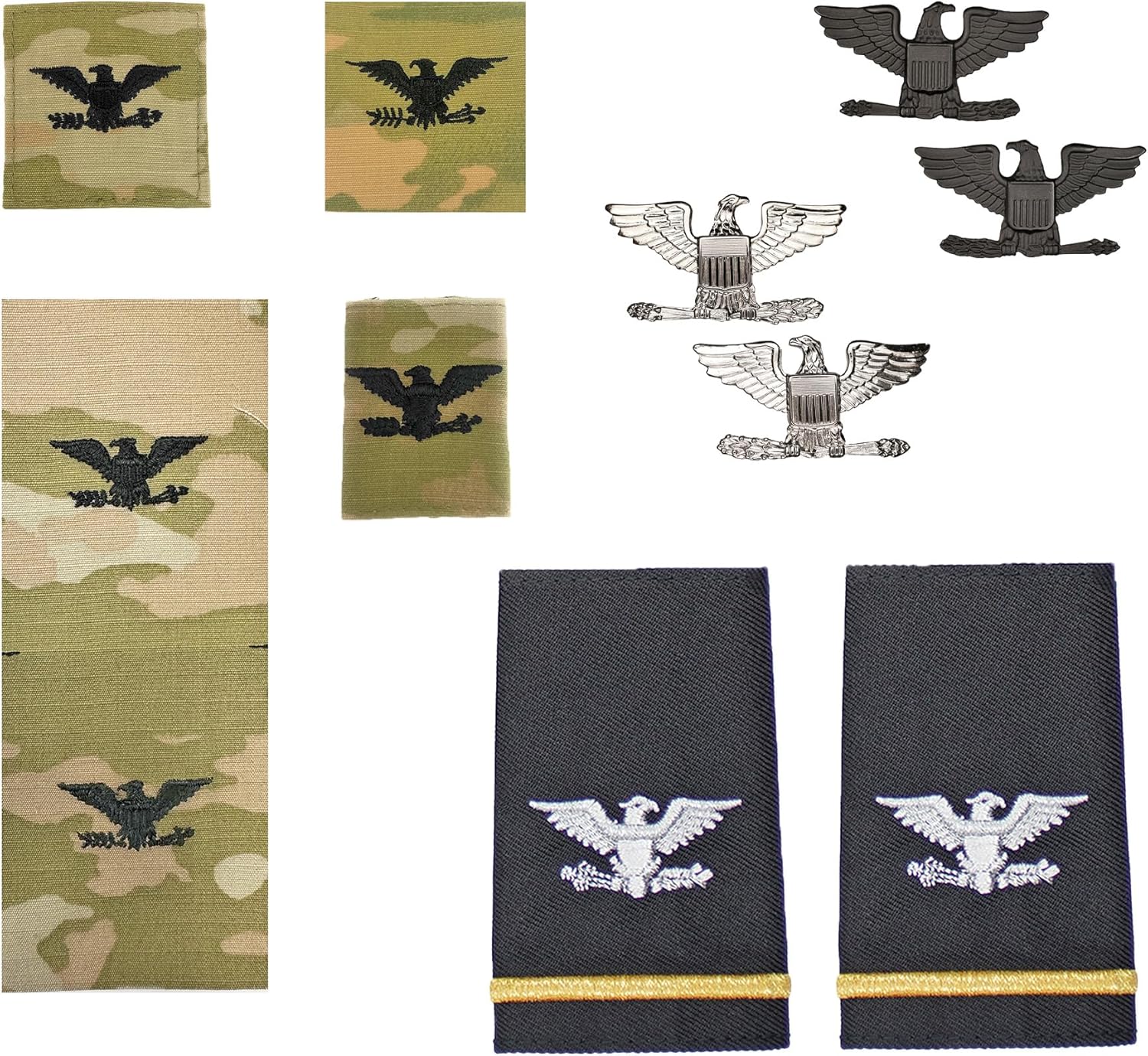 Amazon.com: U.S.Army Colonel Rank Bundle: Clothing, Shoes & Jewelry