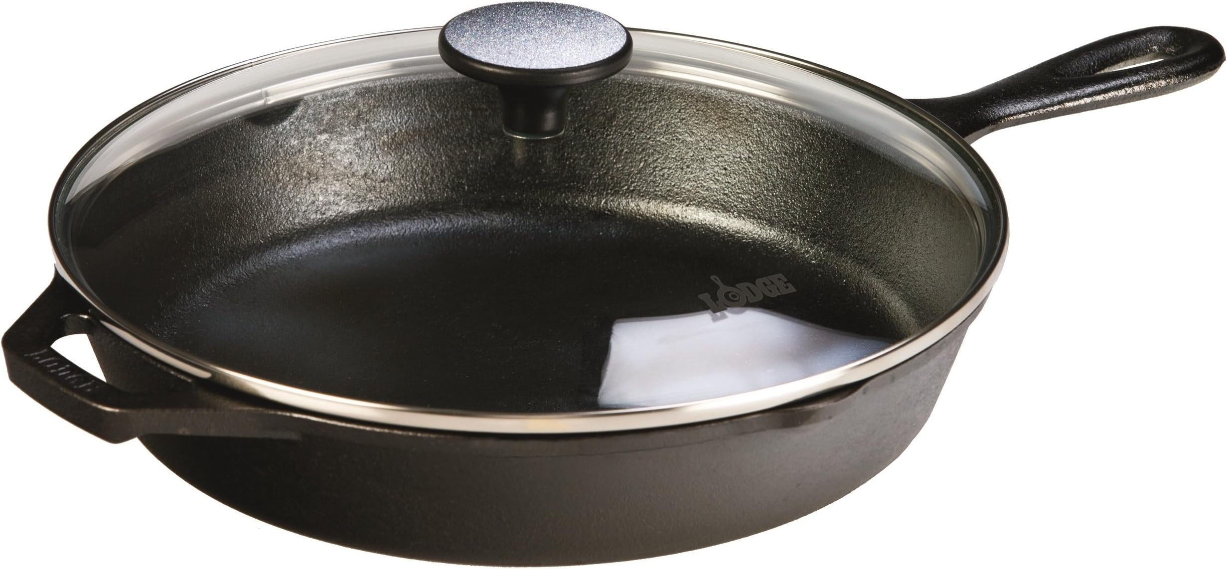 Amazon.com: Lodge Skillet with Glass Lid, 12-inch: Home & Kitchen
