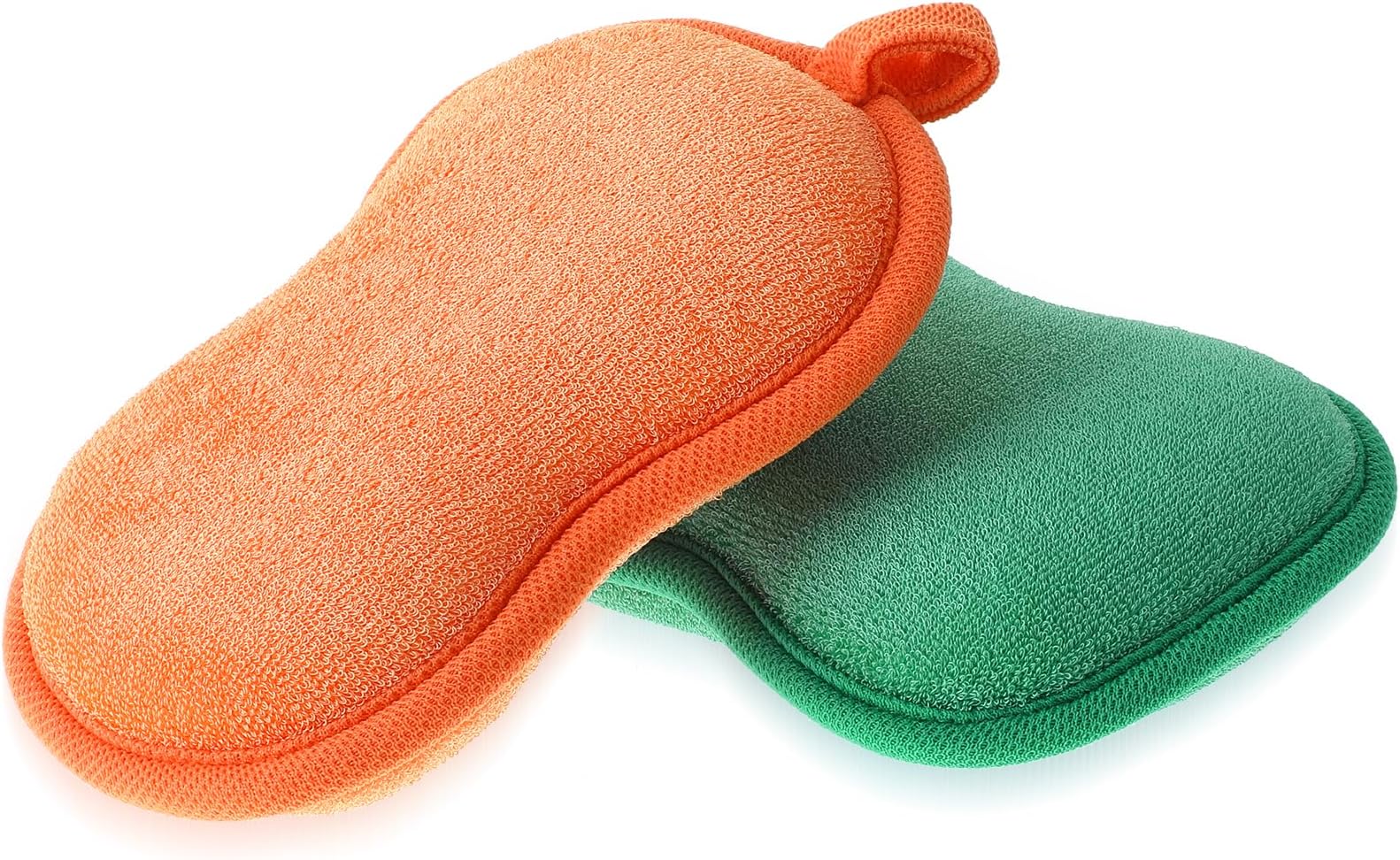 Amazon.com: Dimeho 2 Pcs Bath Sponge Cotton Foam Loofah Sponge Soft and ...