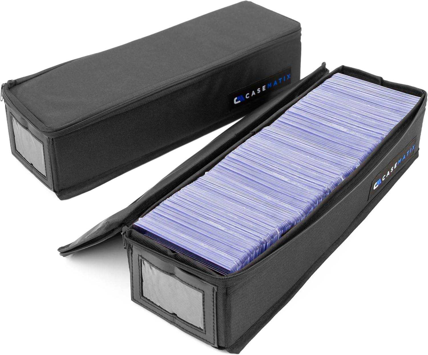 Amazon.com: CASEMATIX Toploader Card Storage Case for Trading Cards ...
