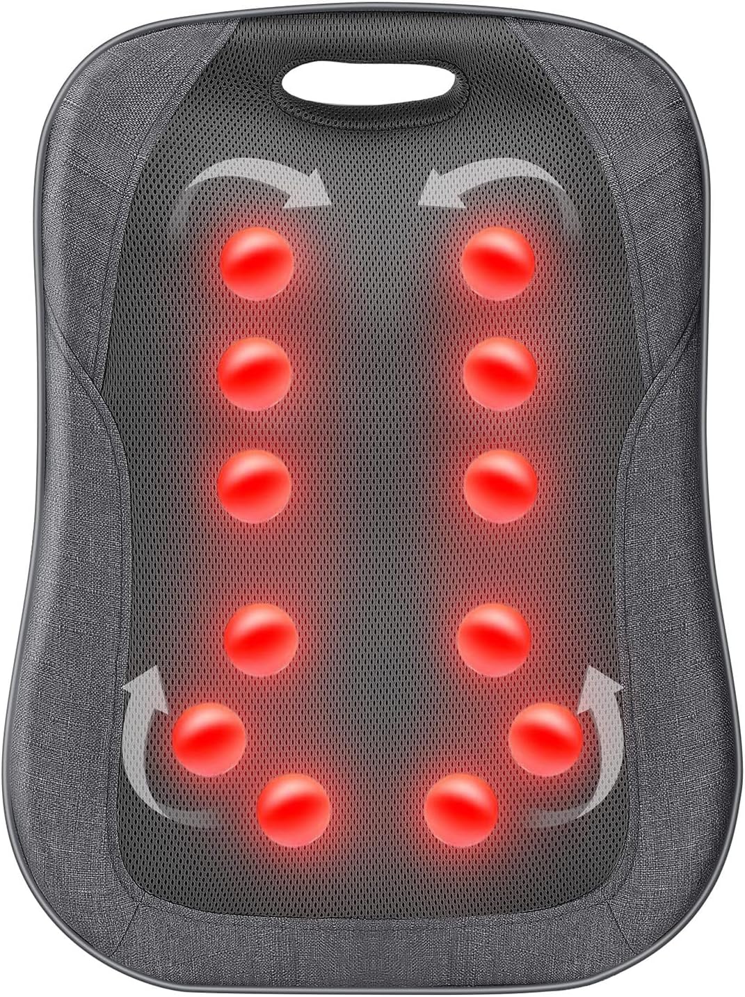Amazon.com: CooCoCo 14"×19" Shiatsu Back Massager with Heat, Valentines ...