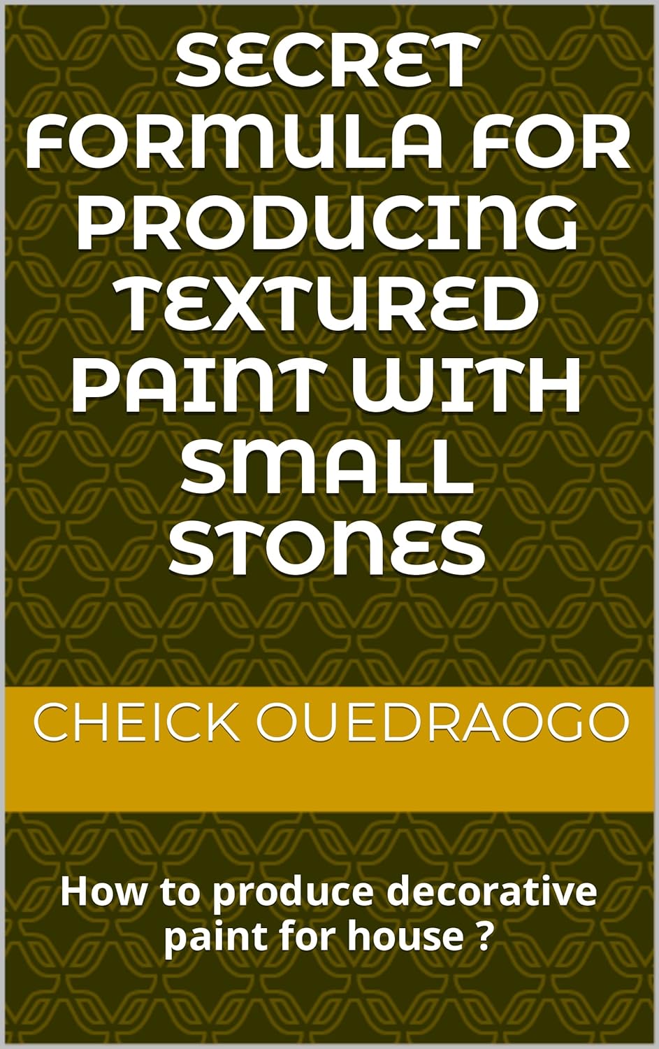 Amazon.com: SECRET FORMULA FOR PRODUCING TEXTURED PAINT WITH SMALL ...