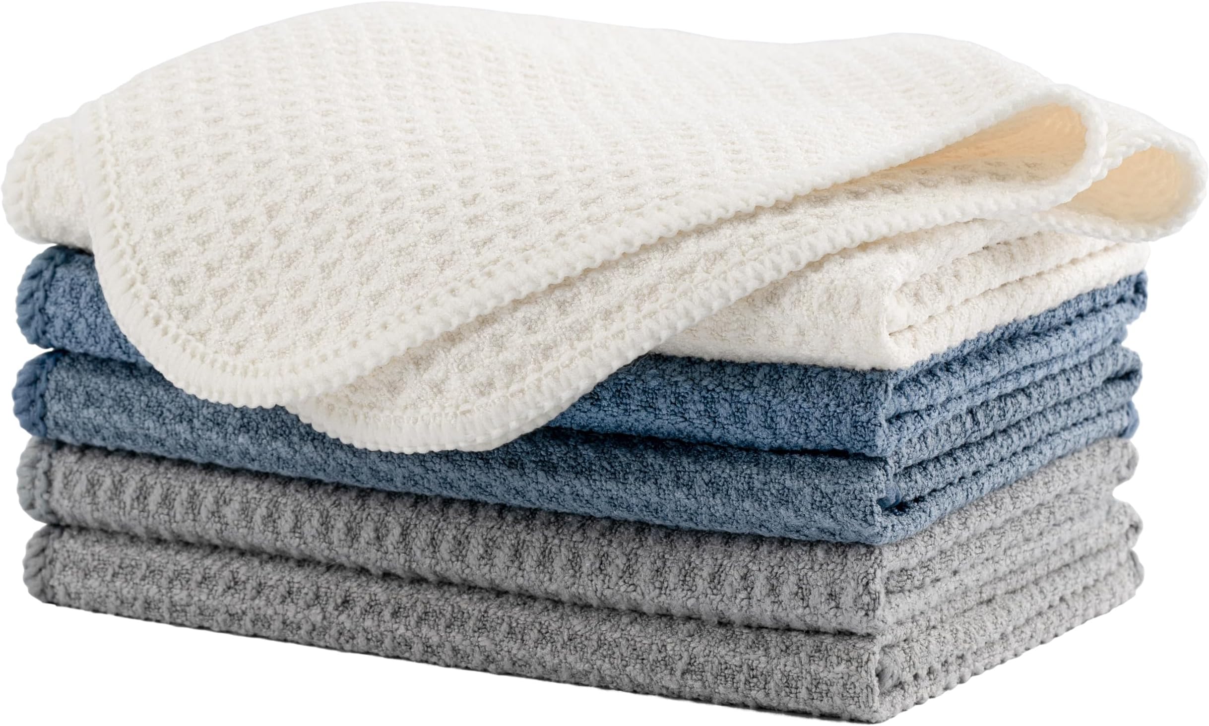 Amazon.com: MICROFI New Microfiber Kitchen and Dish Cloths, Waffle ...