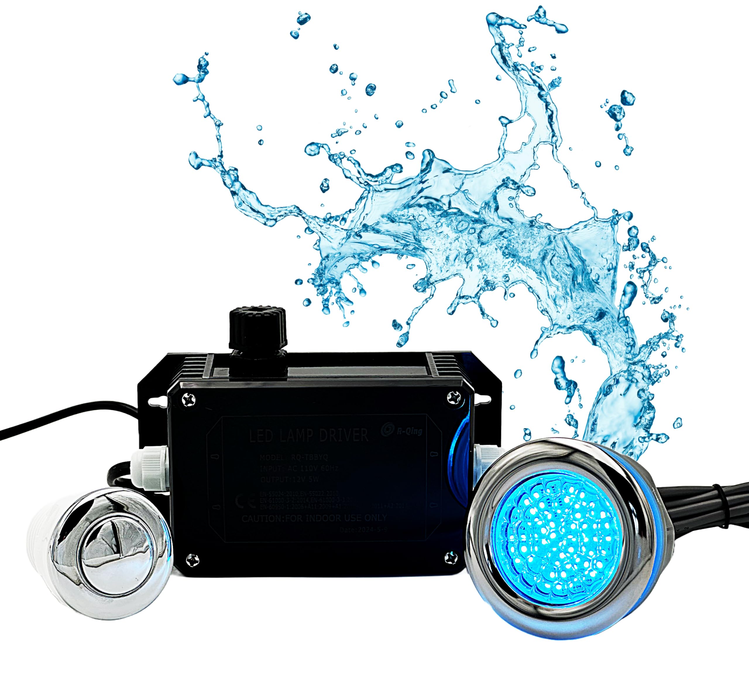 Amazon.com: Multi Color LED Light for Cold Plunge, Ice Baths, Pools ...