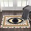 Amazon.com: Evil Eye Half Round Doormat - Boho Eye Semi Circle Area Rug ...