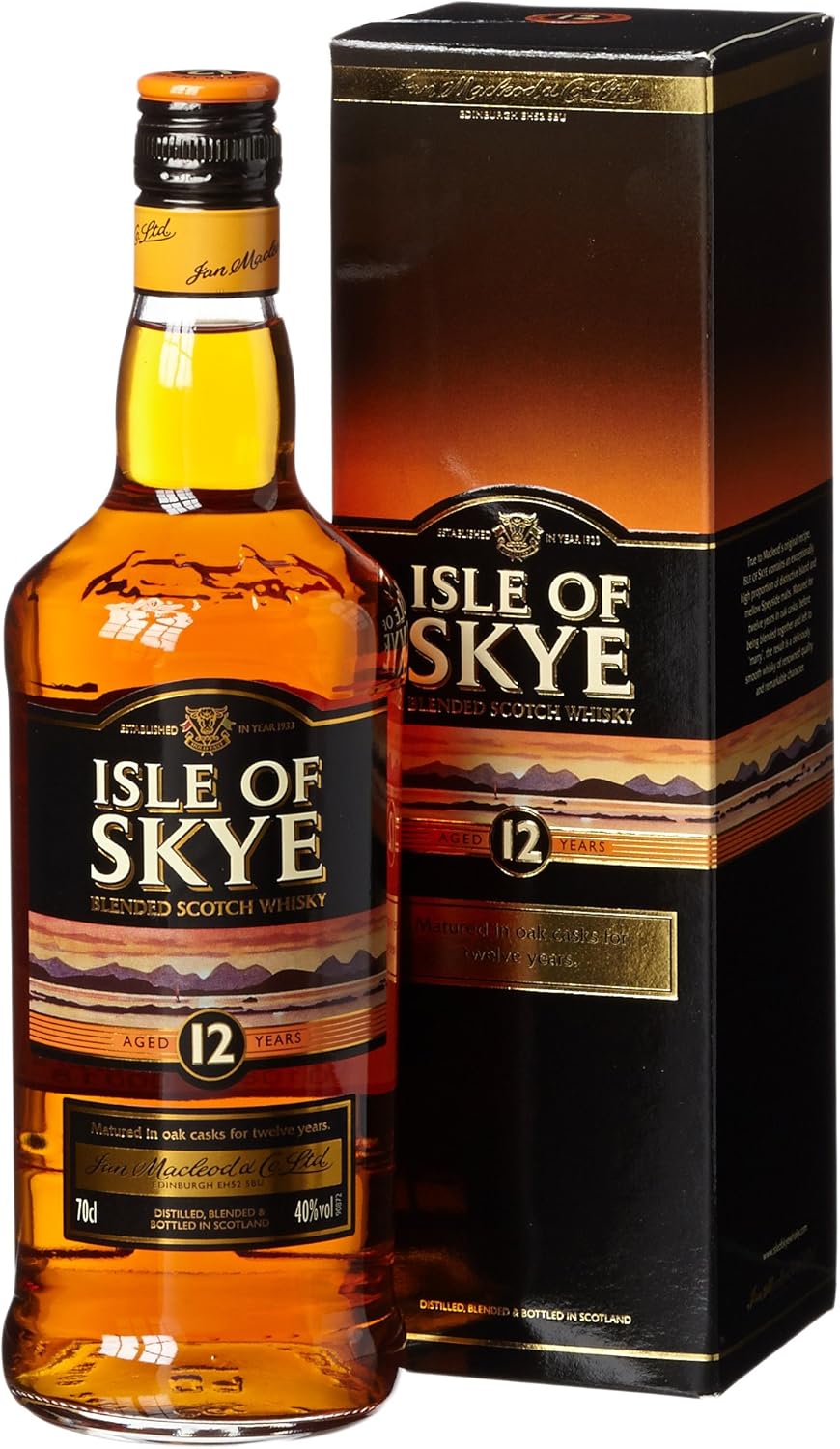 Isle Of Skye 12 Year Old Blended Whisky : Amazon.es: Alimentación y bebidas