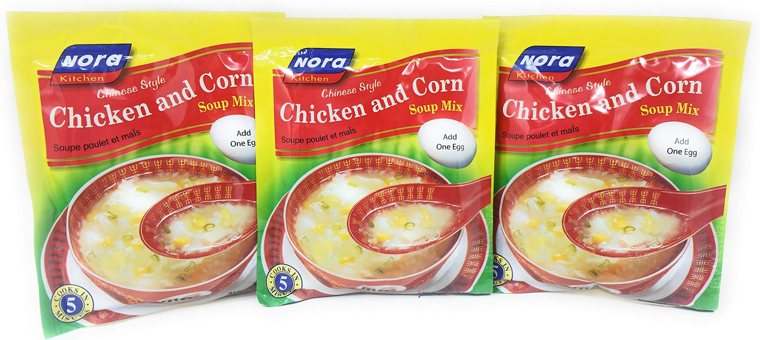 Amazon.com : Nora Kitchen Chicken & Corn Soup Mix, Net Wt 2.12oz (60g ...