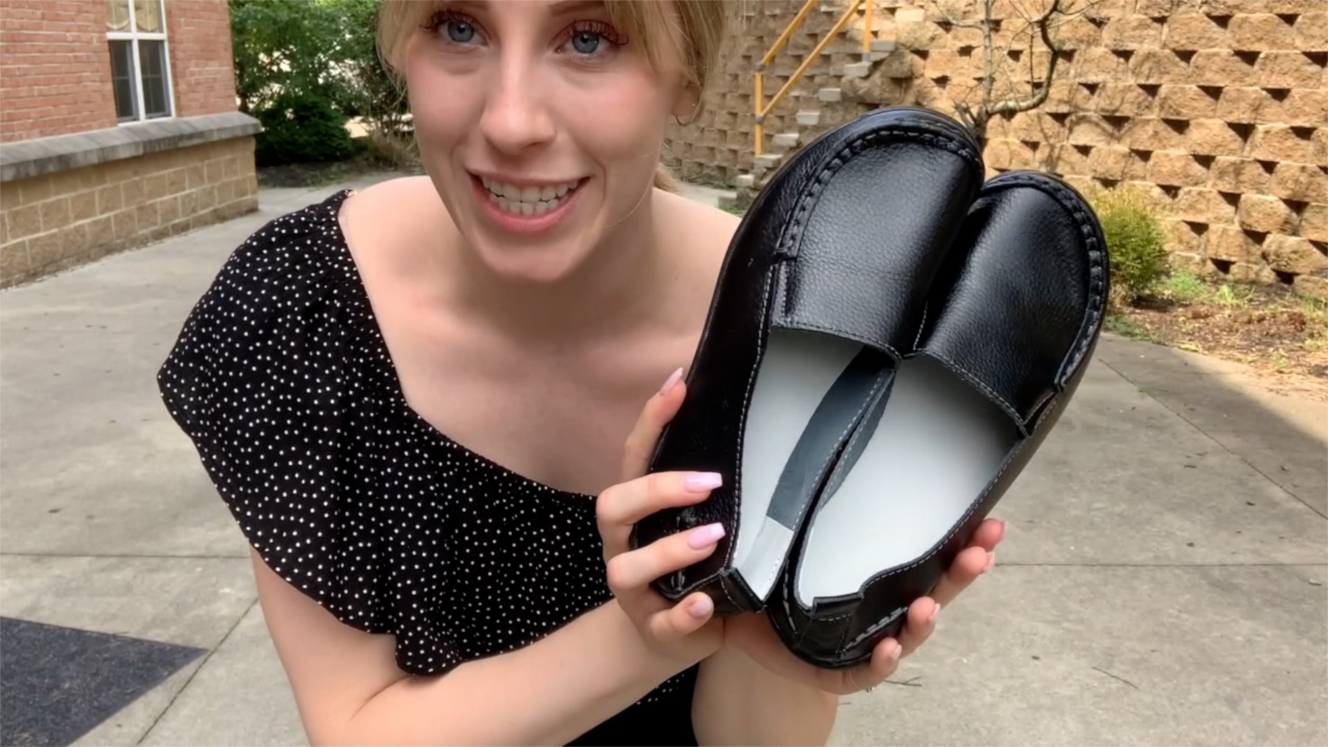 Watch Women loafers shoes Casual Driving Comfortable Leather on Amazon Live