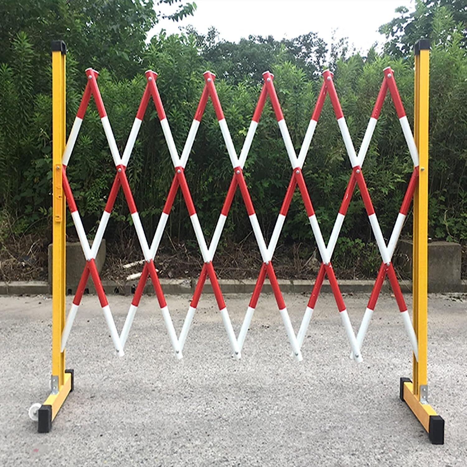 GLJTUO Retractable Fence, FRP Retractable Fence Removable Barrier Fence ...