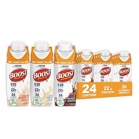 Amazon.com: BOOST Very High Calorie Nutritional Drink – Helps Weight ...