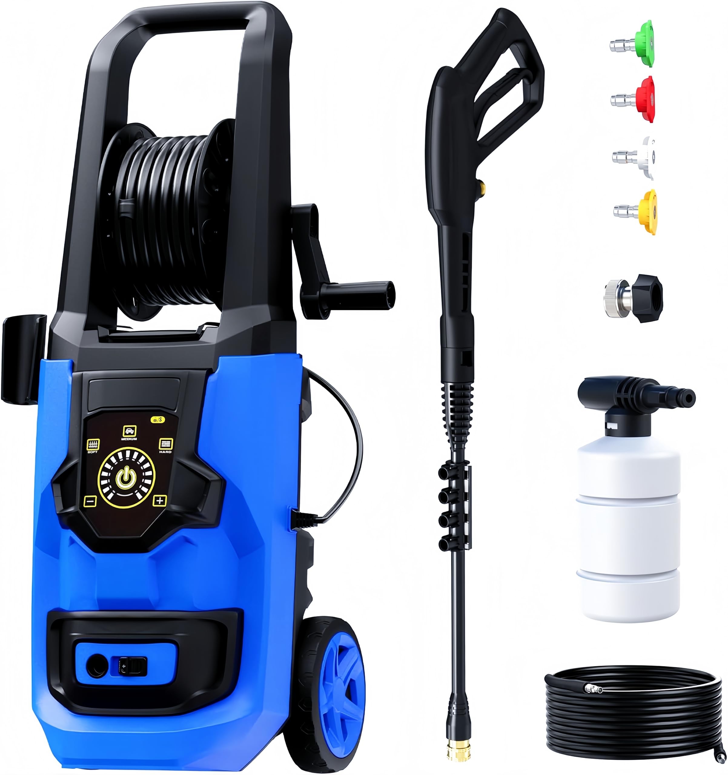 Amazon.com : QIOMALA Electric Pressure Washer, 5000 PSI 3.2 GPM ...