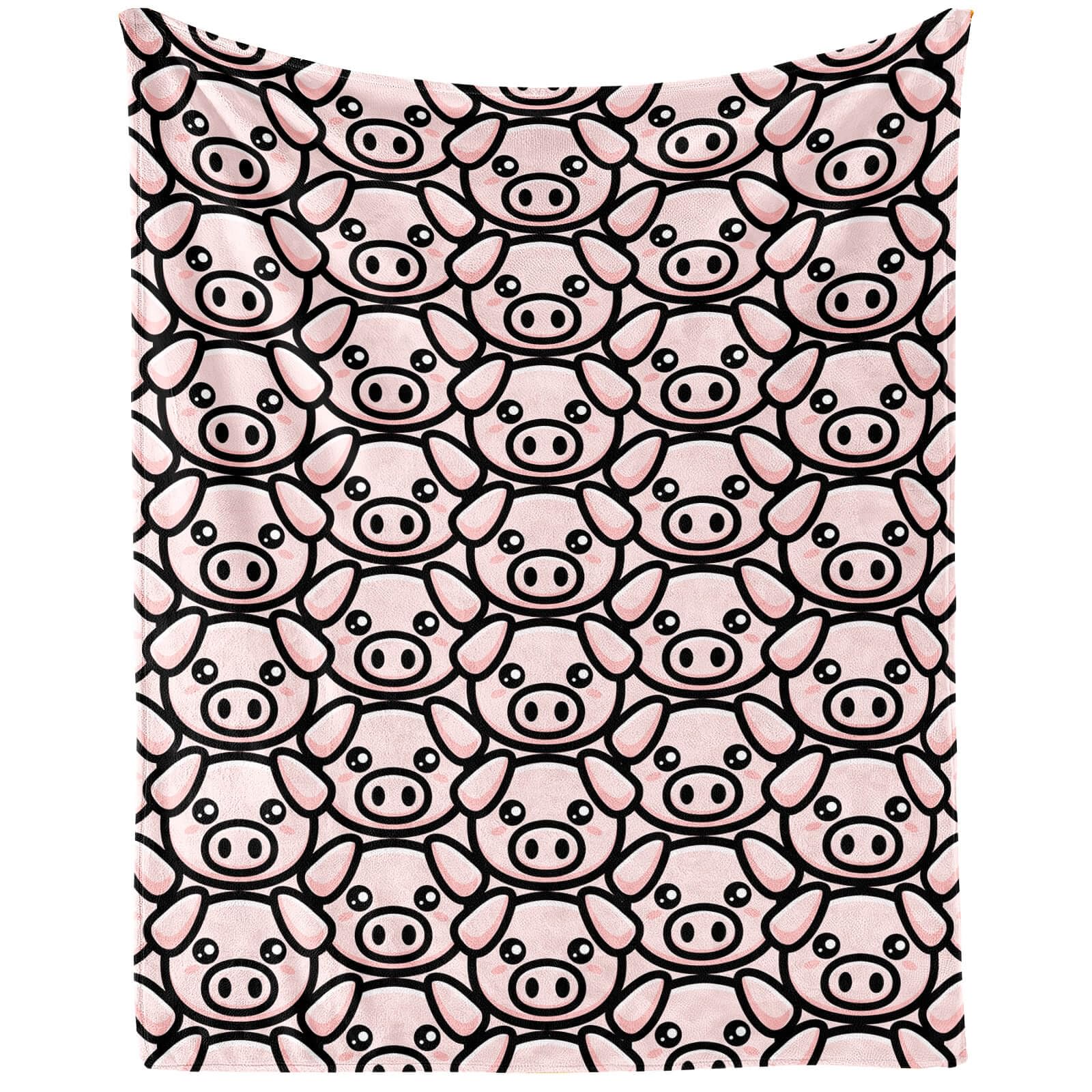 Amazon.com: Homieblanket Pig Blanket for Boys Girls, Cute Pig Themed ...