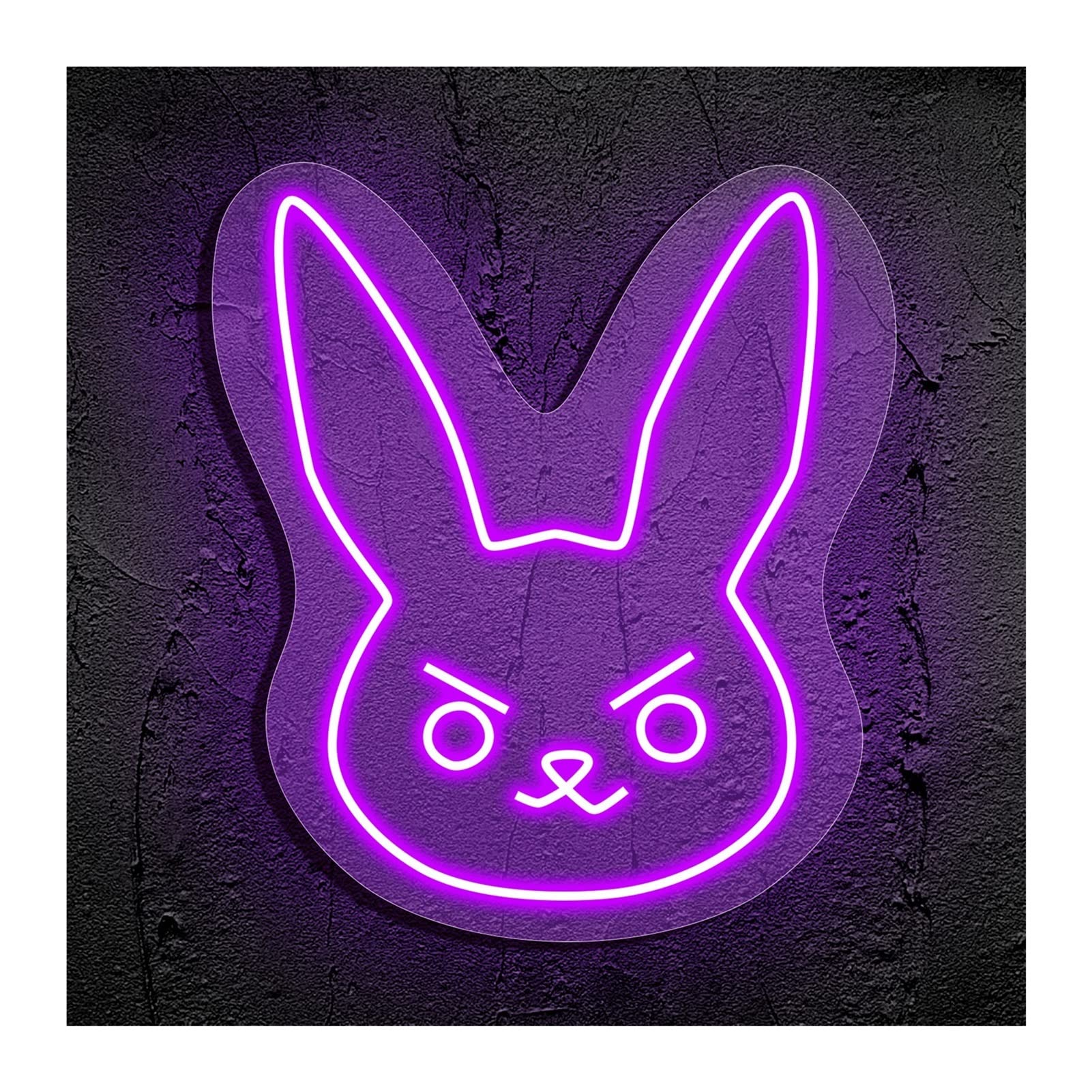 Led Aesthetic Cute Bad Bunny Neon Flex Light Sign For Home, 59% OFF