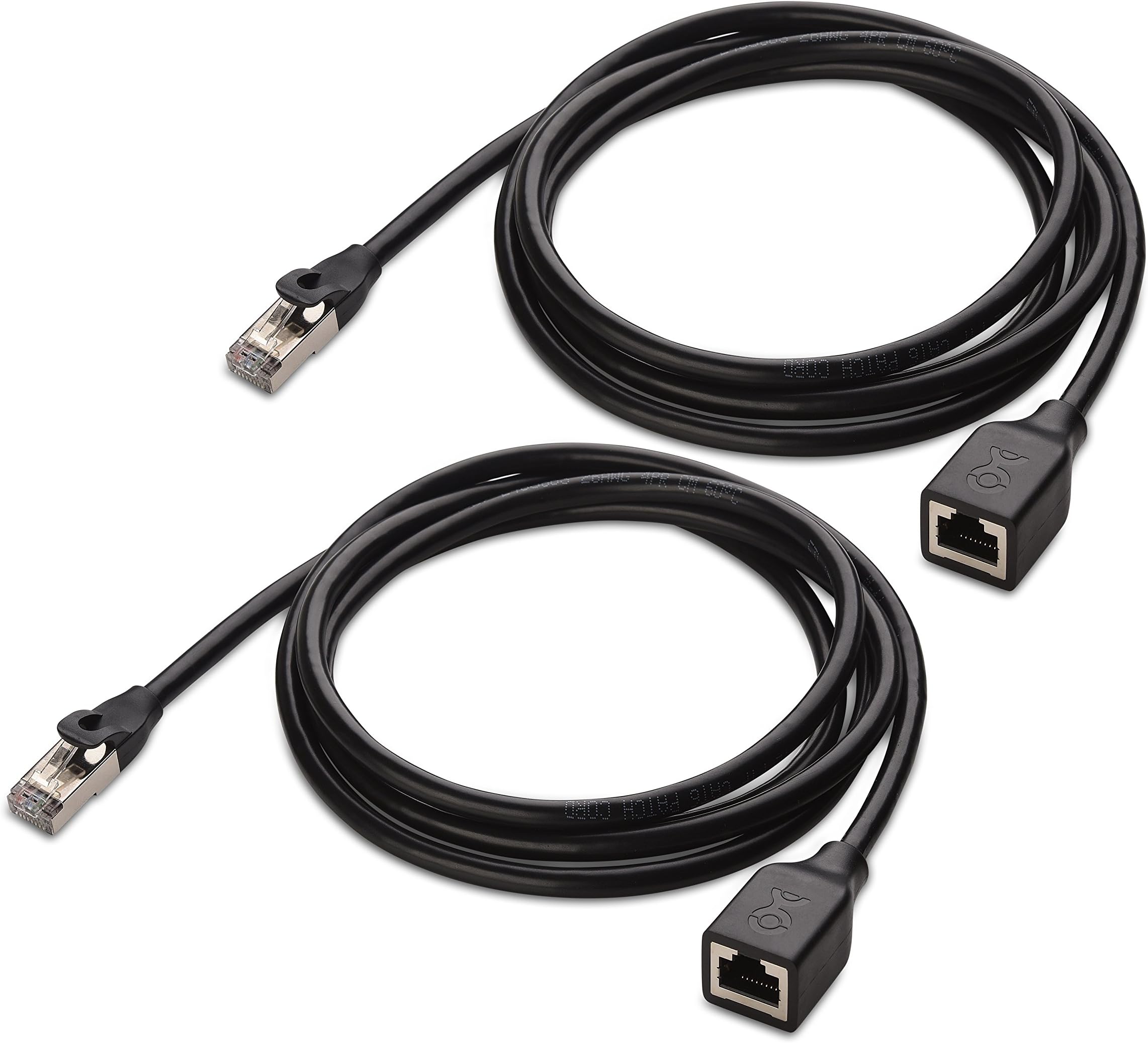 Amazon.com: Cable Matters 10Gbps 2-Pack Shielded Cat 6 Ethernet ...
