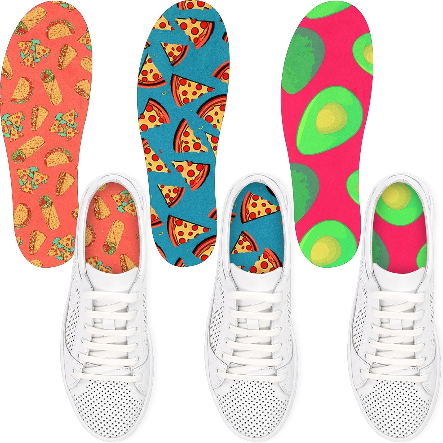 Amazon.com: Velmitten 3 Pairs No Show Socks Sockless Shoe Liner ...