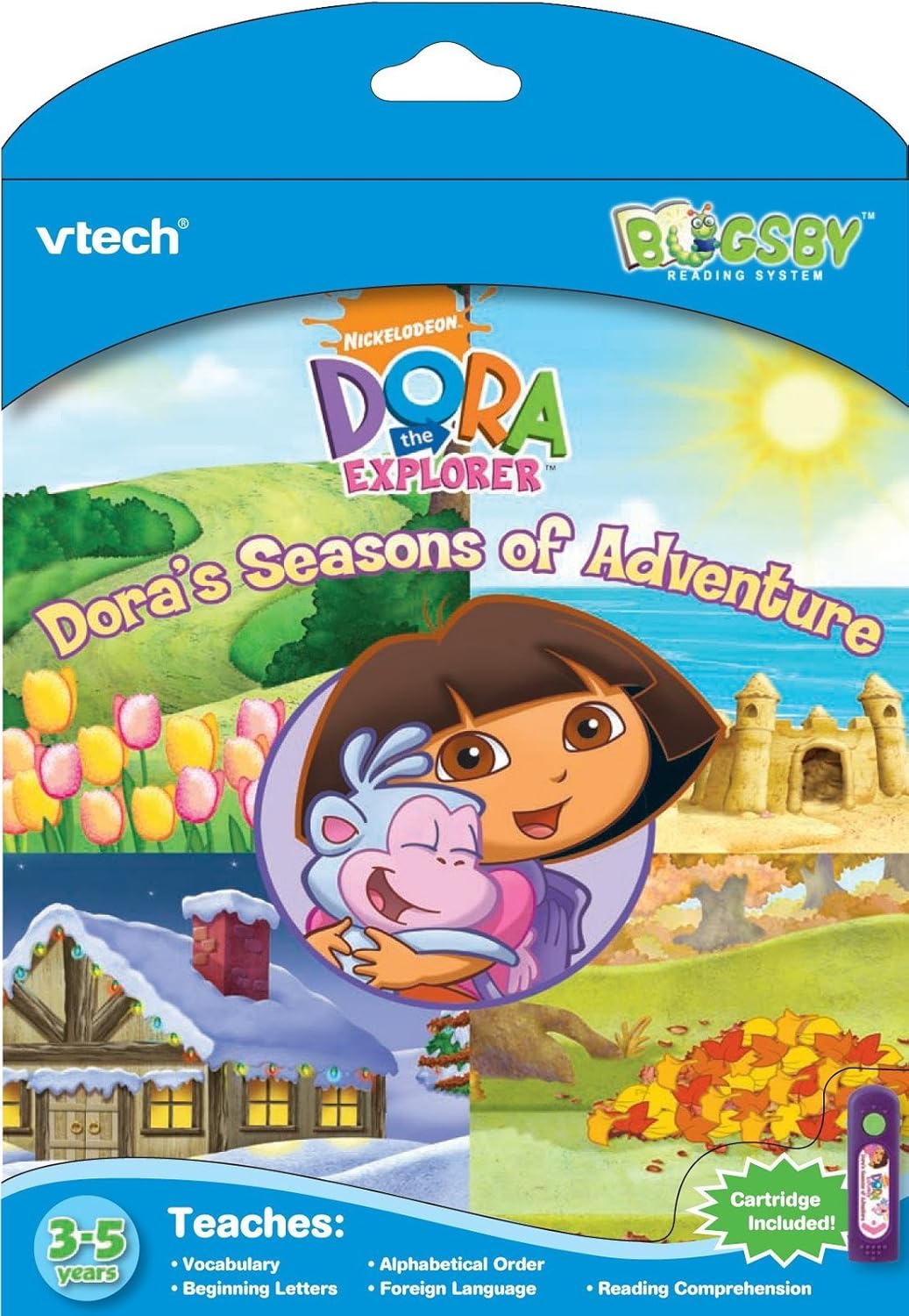 Amazon.com: VTech Bugsby Reading System Book - Dora : Toys & Games