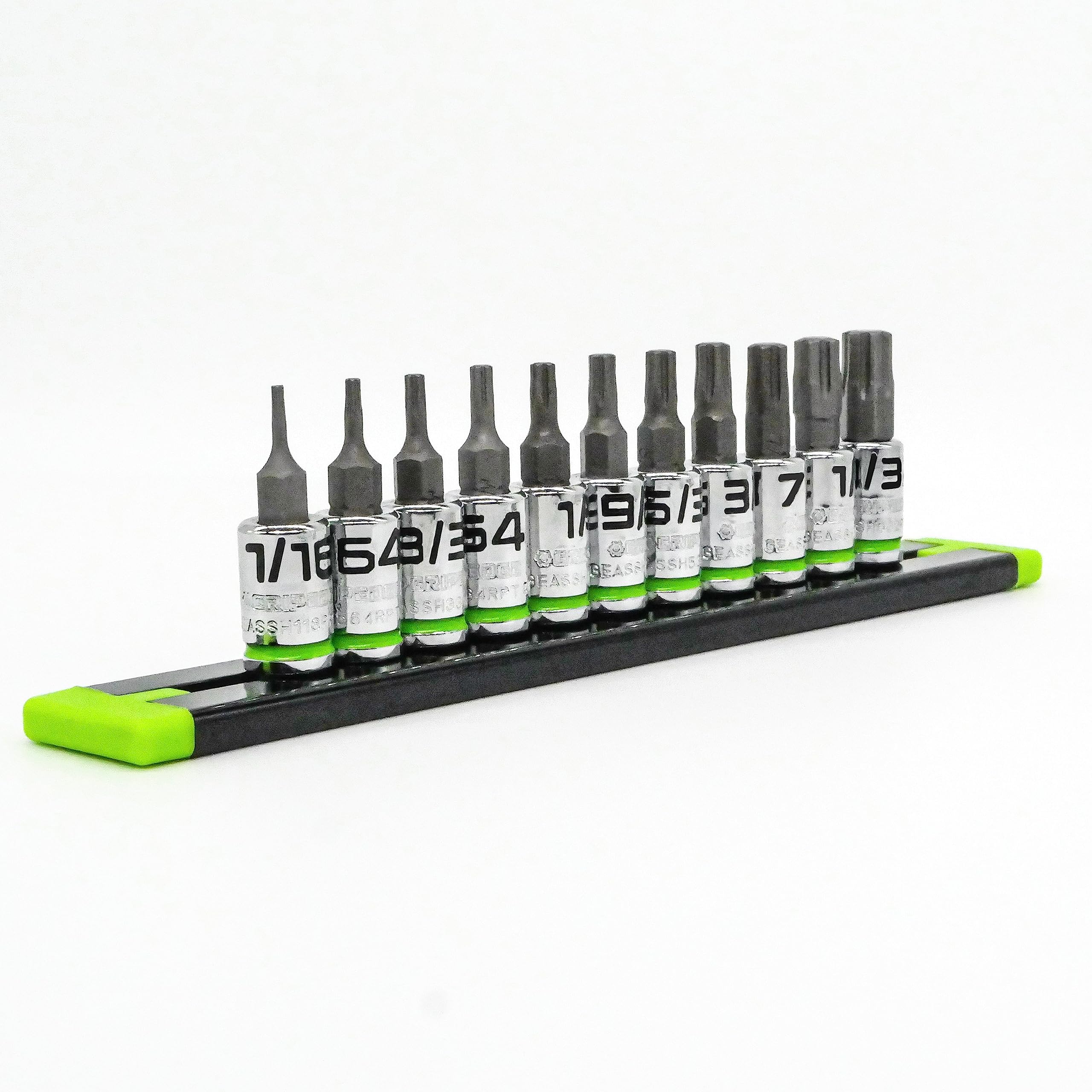 GRIPEDGE HEX Bit Socket Set | 7-PC - 3/8'' Drive Short Metric RPT Hex ...