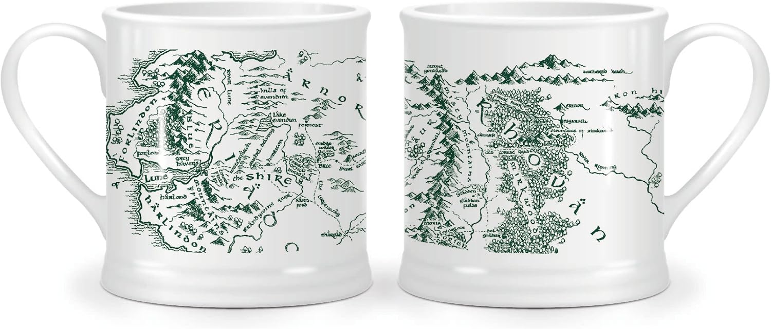 Amazon.com: Half Moon Bay Lord of The Rings - Everyday Mugs - Lord of ...