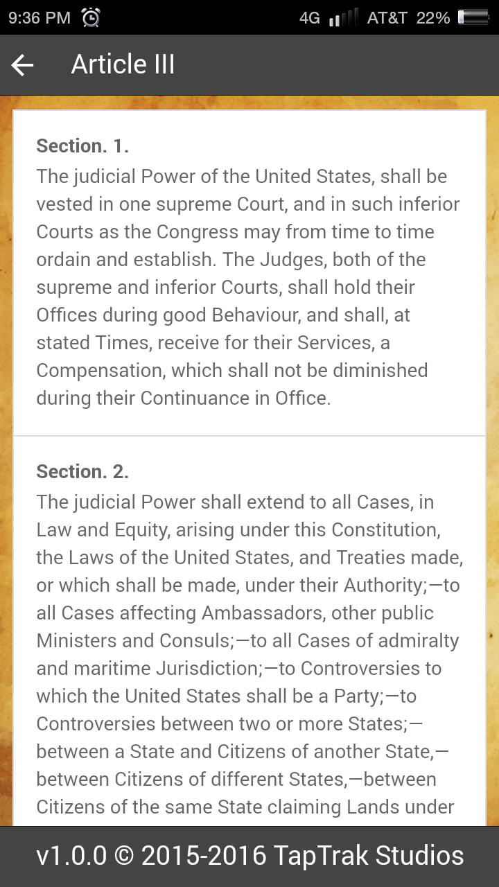 US Constitution:Amazon.com:Appstore for Android