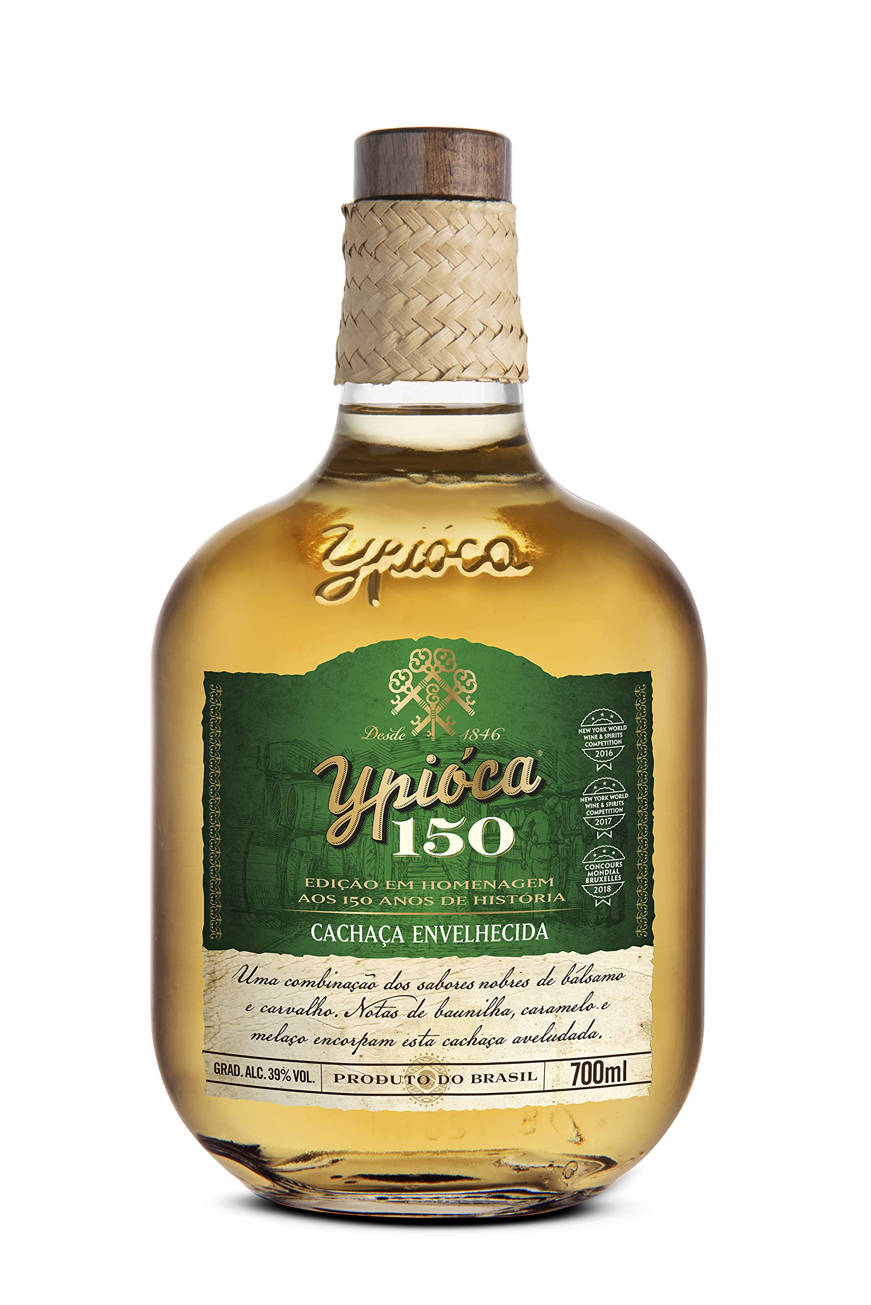 Ypióca Cachaça 150 Anos 700Ml | Amazon.com.br