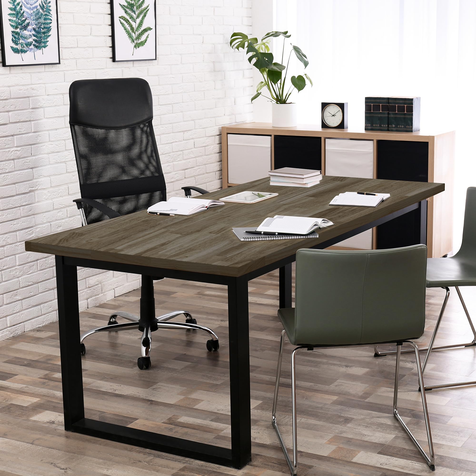 Snapklik.com : Bme Hevea Solid Wood Butcher Block Table Top, Desk Top ...