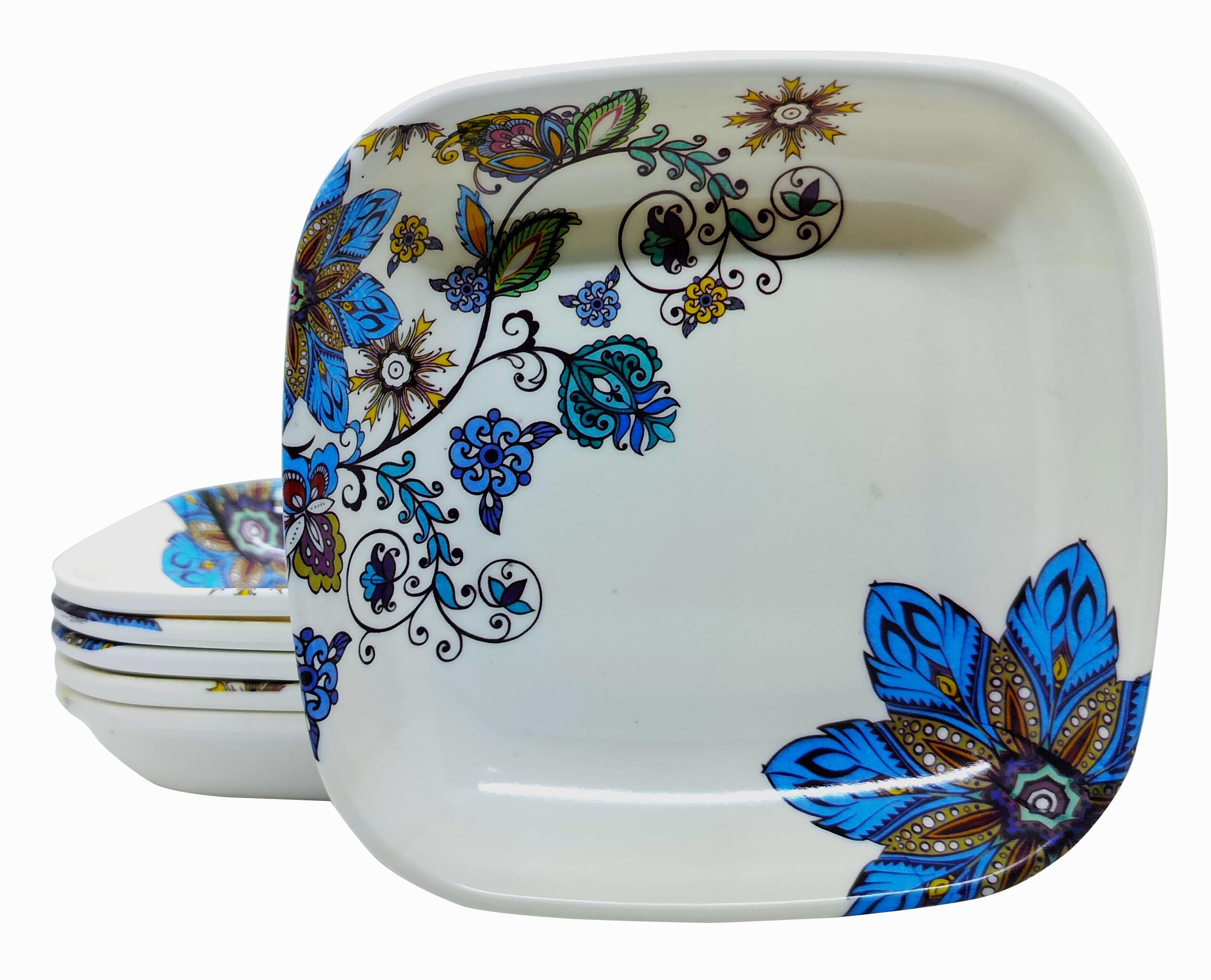 Buy LASERBOT® Deep Rose Dessert Bowls, Cute Snack Bowls for Ice Cream ...