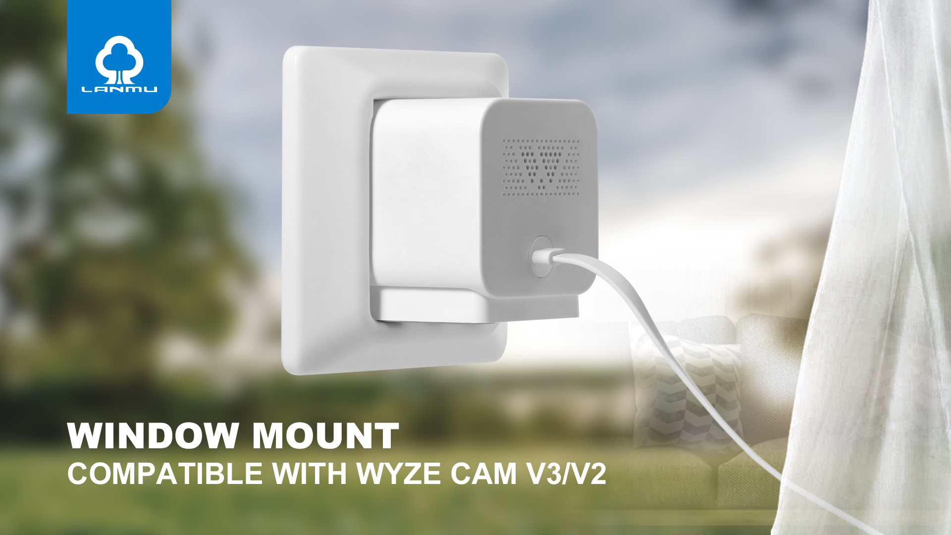 Watch Window Mount Compatible with Wyze Cam V3/V2 on Amazon Live